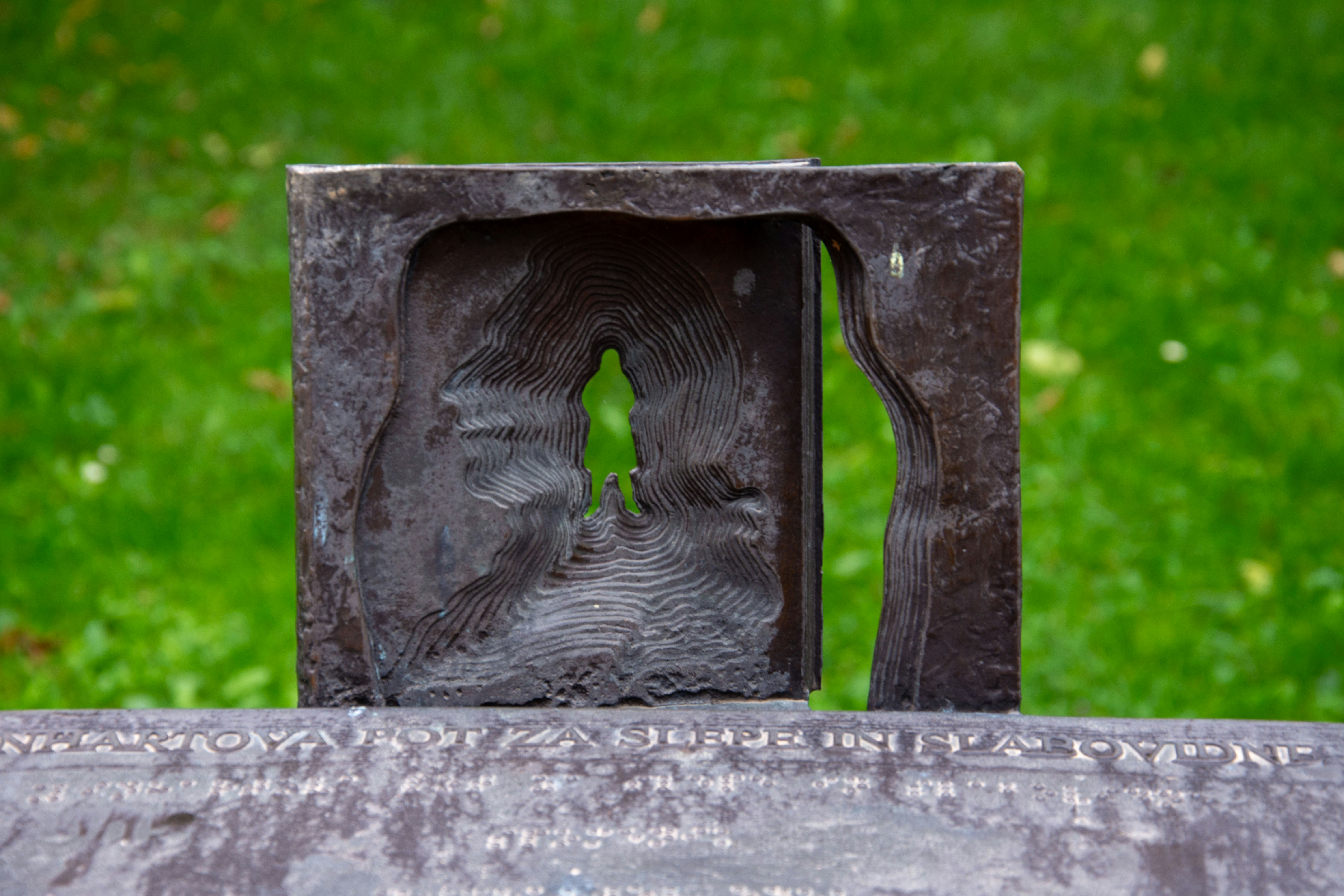 Sculpted Silhouette on a Verdant Canvas