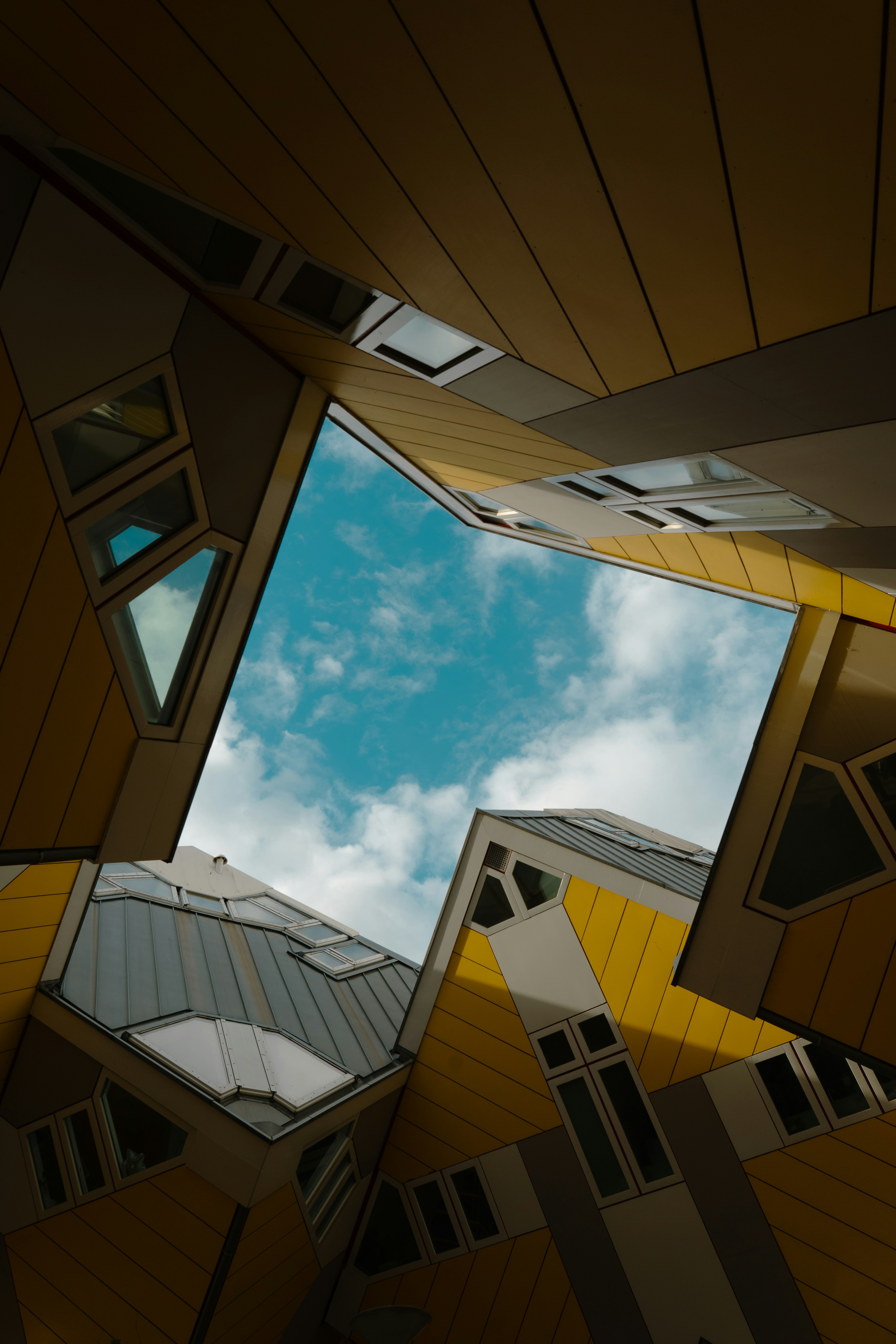 Sky Through the Honeyed Angles: A Portrait of Architectural Geometry