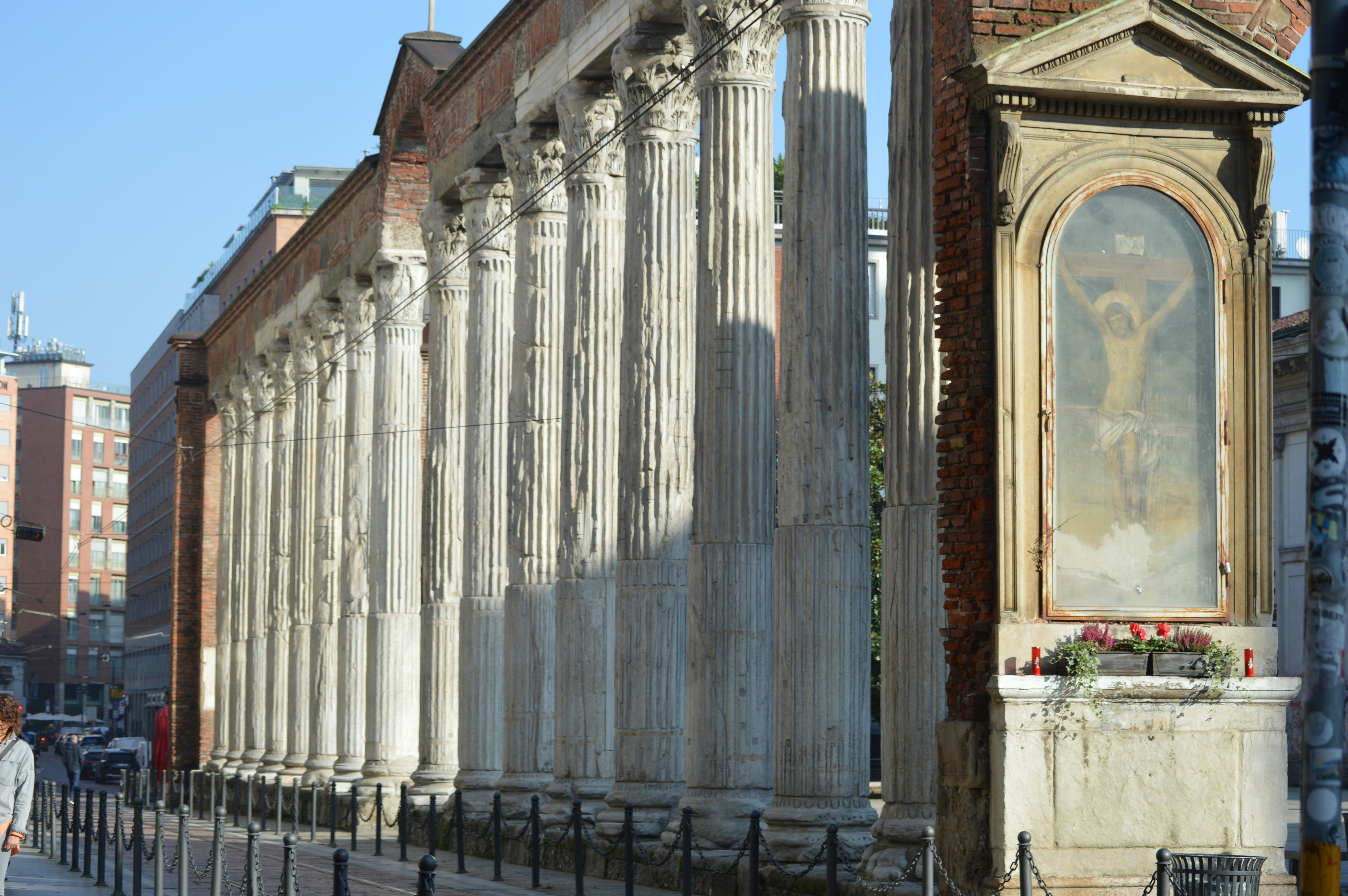Whispers of Antiquity Amid Urban Life