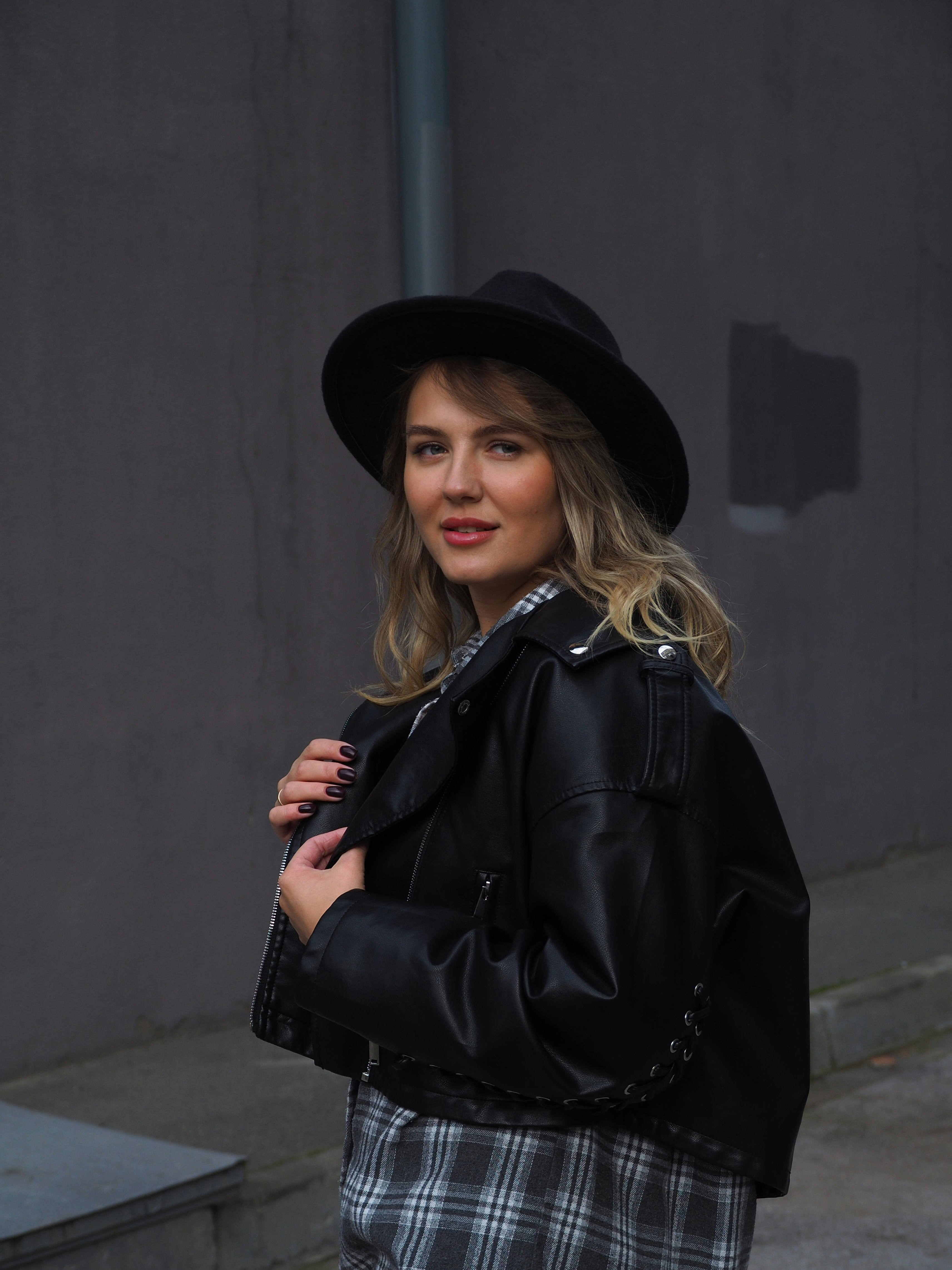 Urban Quiet: Portrait of Confidence in Gray