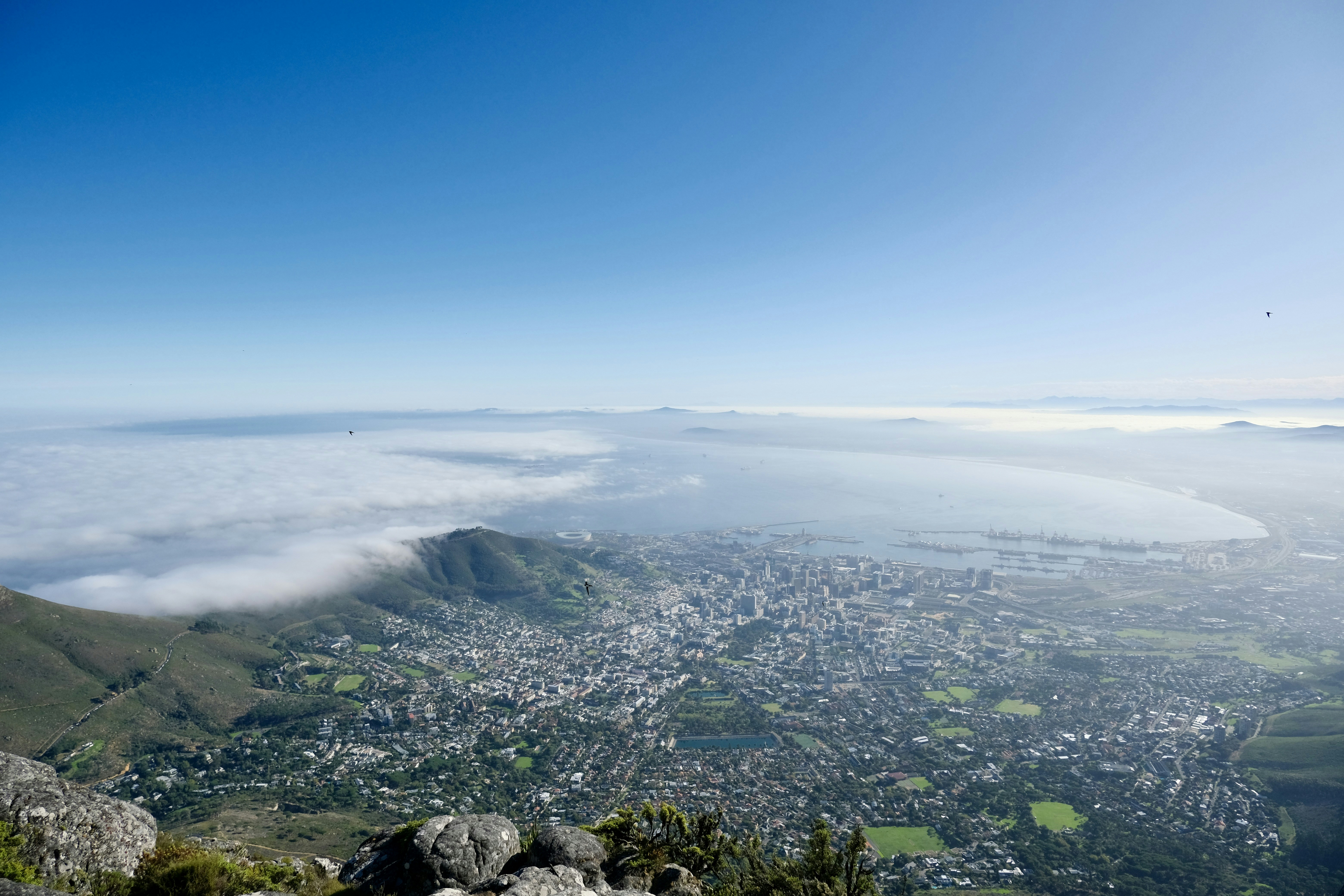 A view of a city from the top of a mountainAnil Baki Durmus