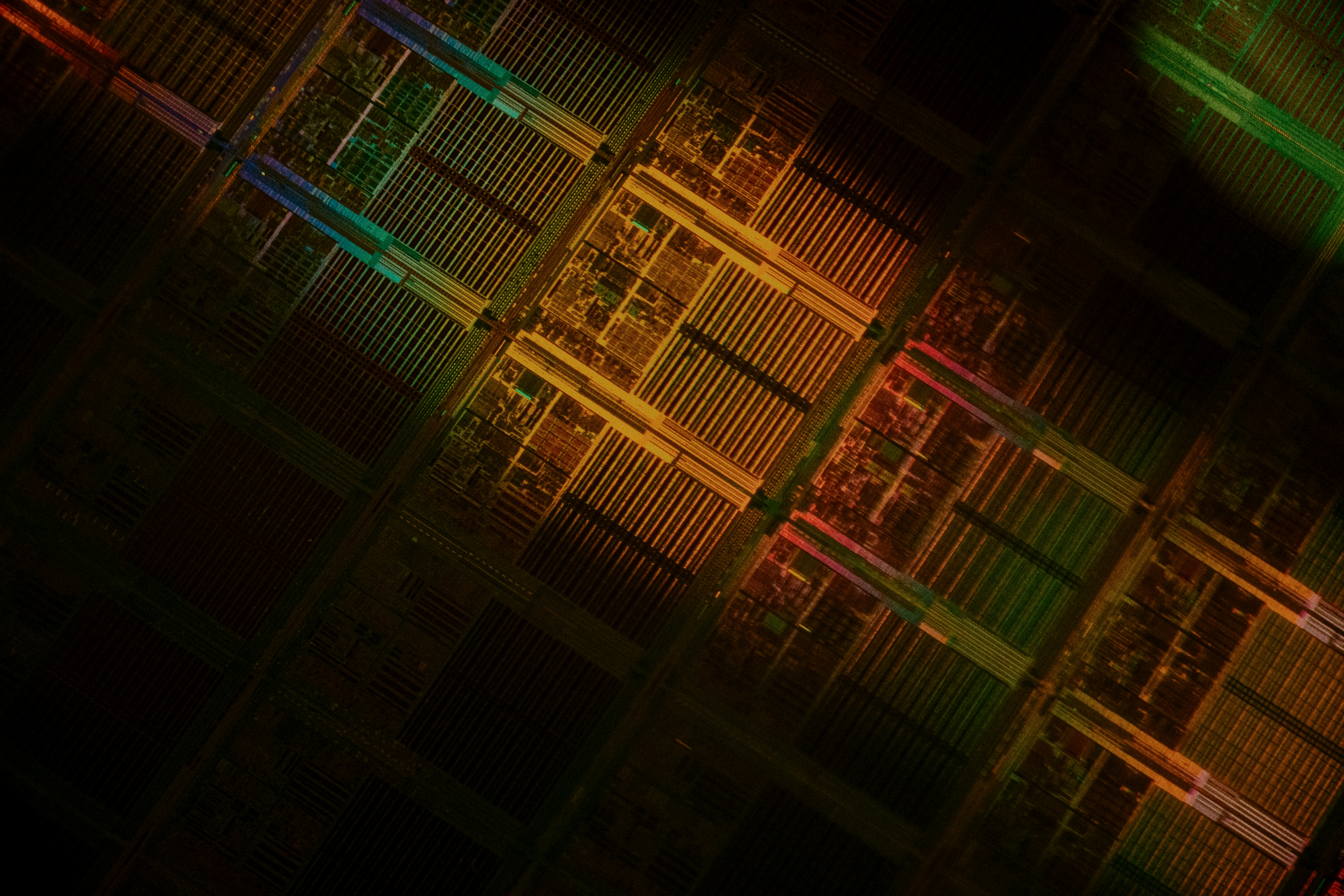 A close up of a computer processor chip photo – Free Building Image on ...