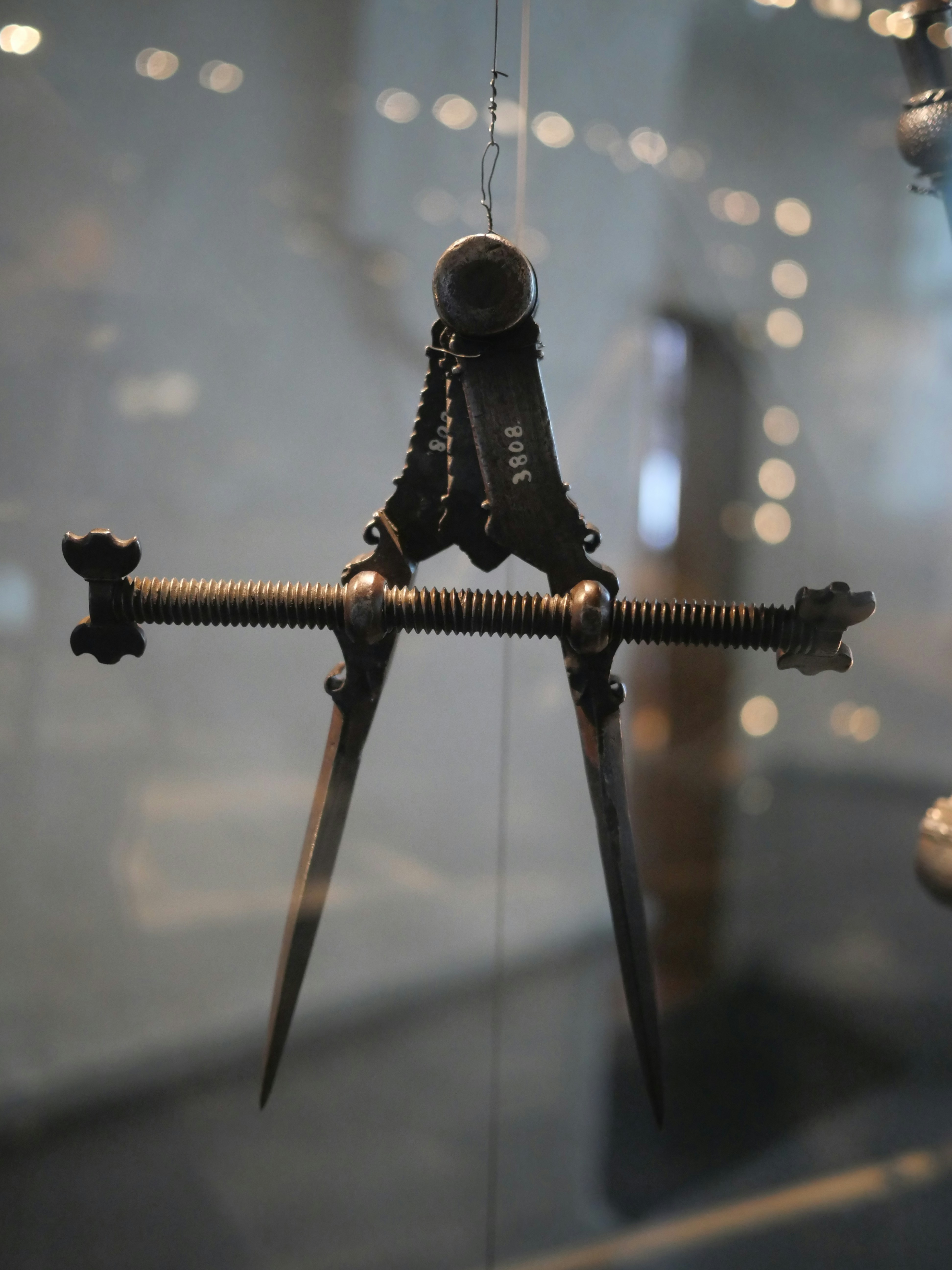The Precision of Time: A Vintage Compass on Display