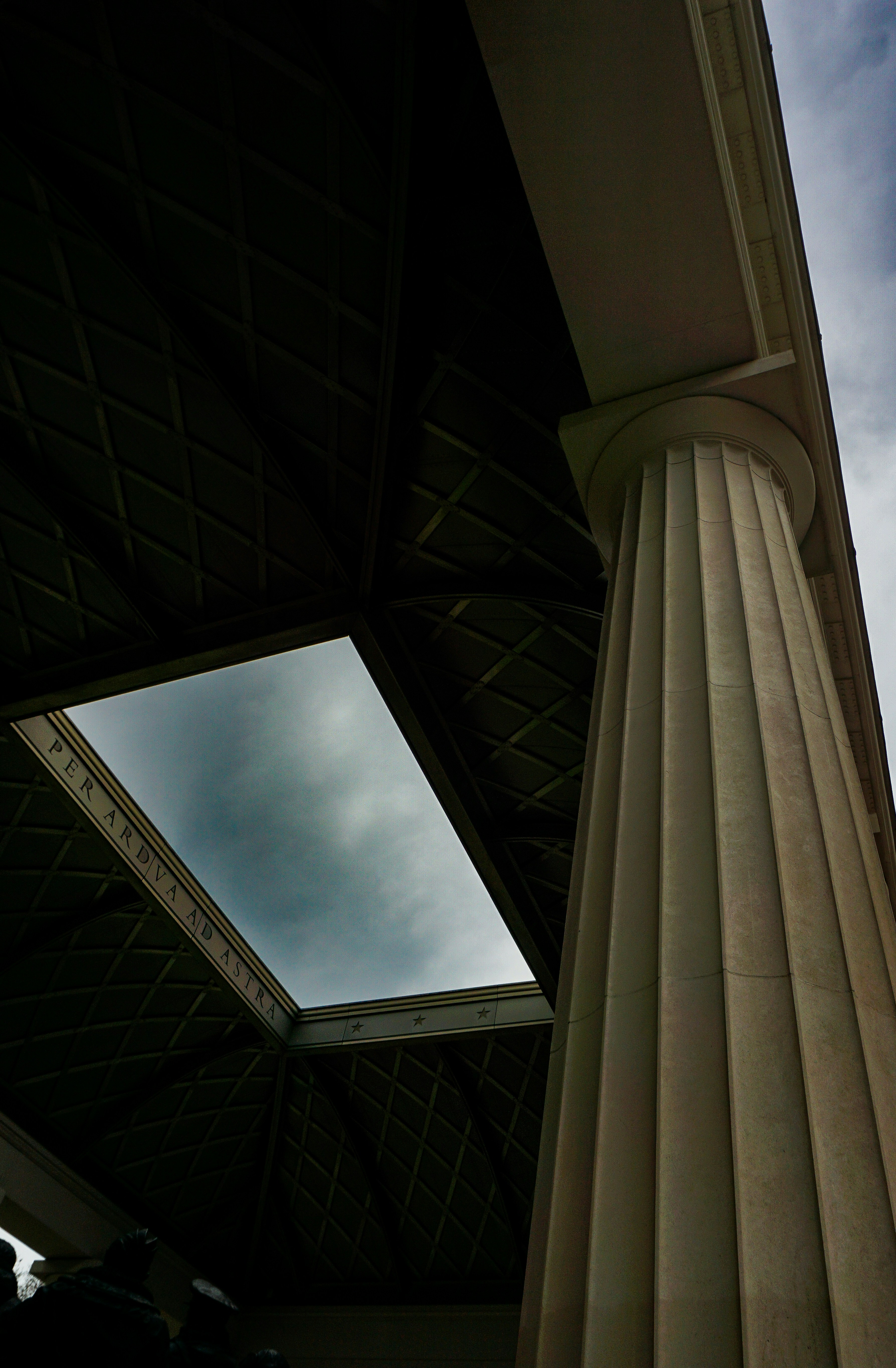 Royal Air Force Bomber Command Memorial (London, UK) | A tall building with a clock on the side of it