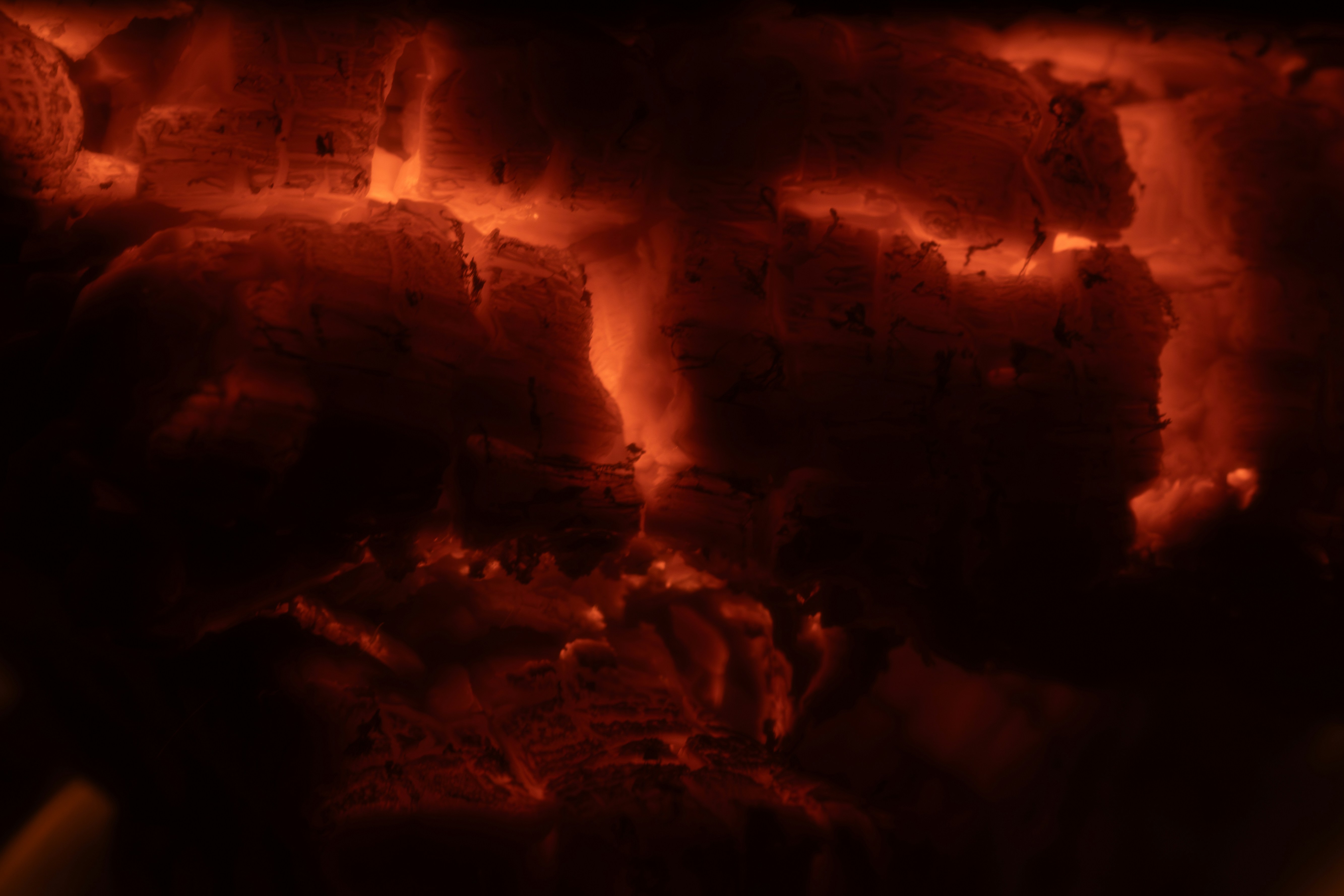 A close up of a fire in a fireplace photo – Free Fire Image on Unsplash