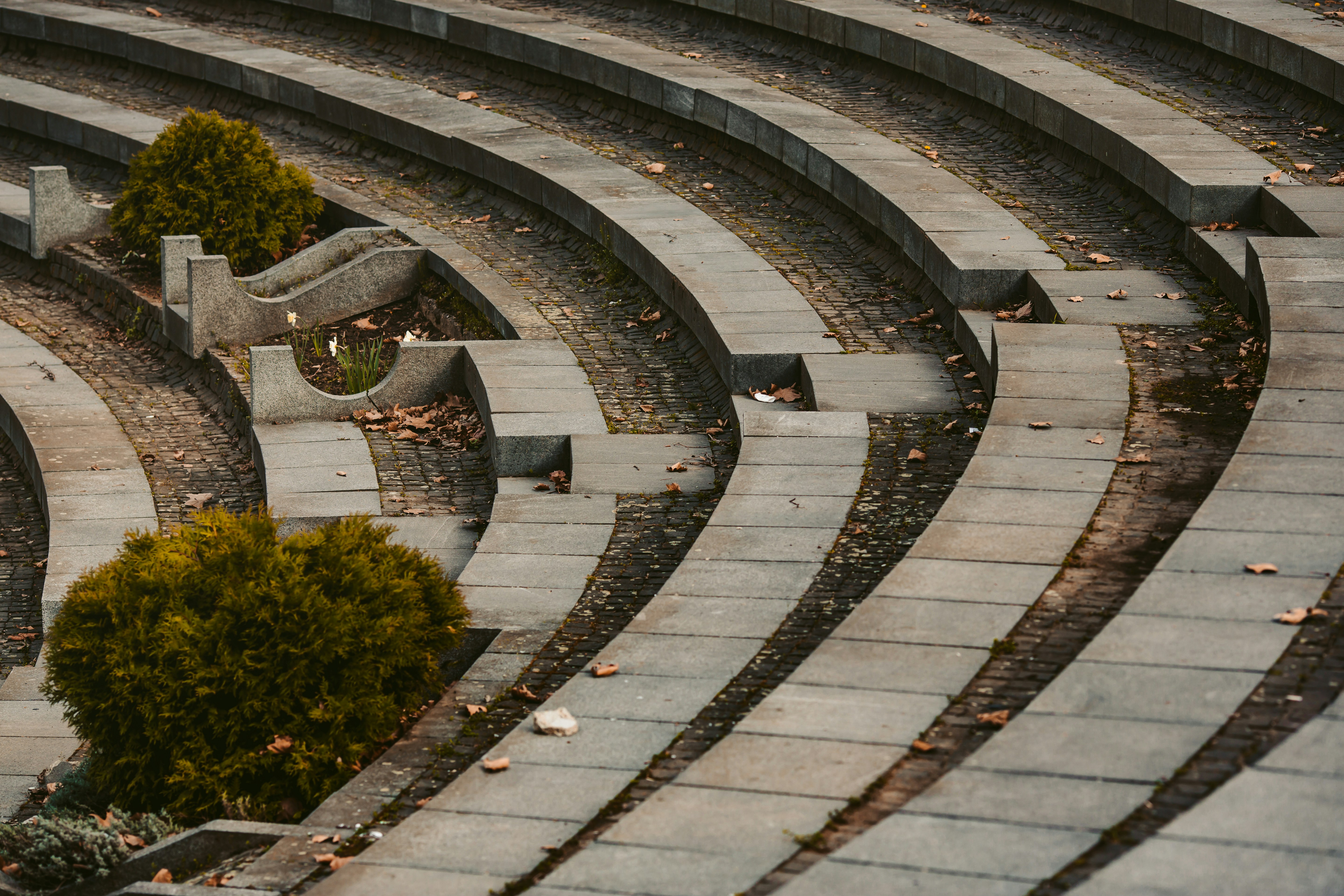 A view of an empty stage from above photo – Free Street photography ...