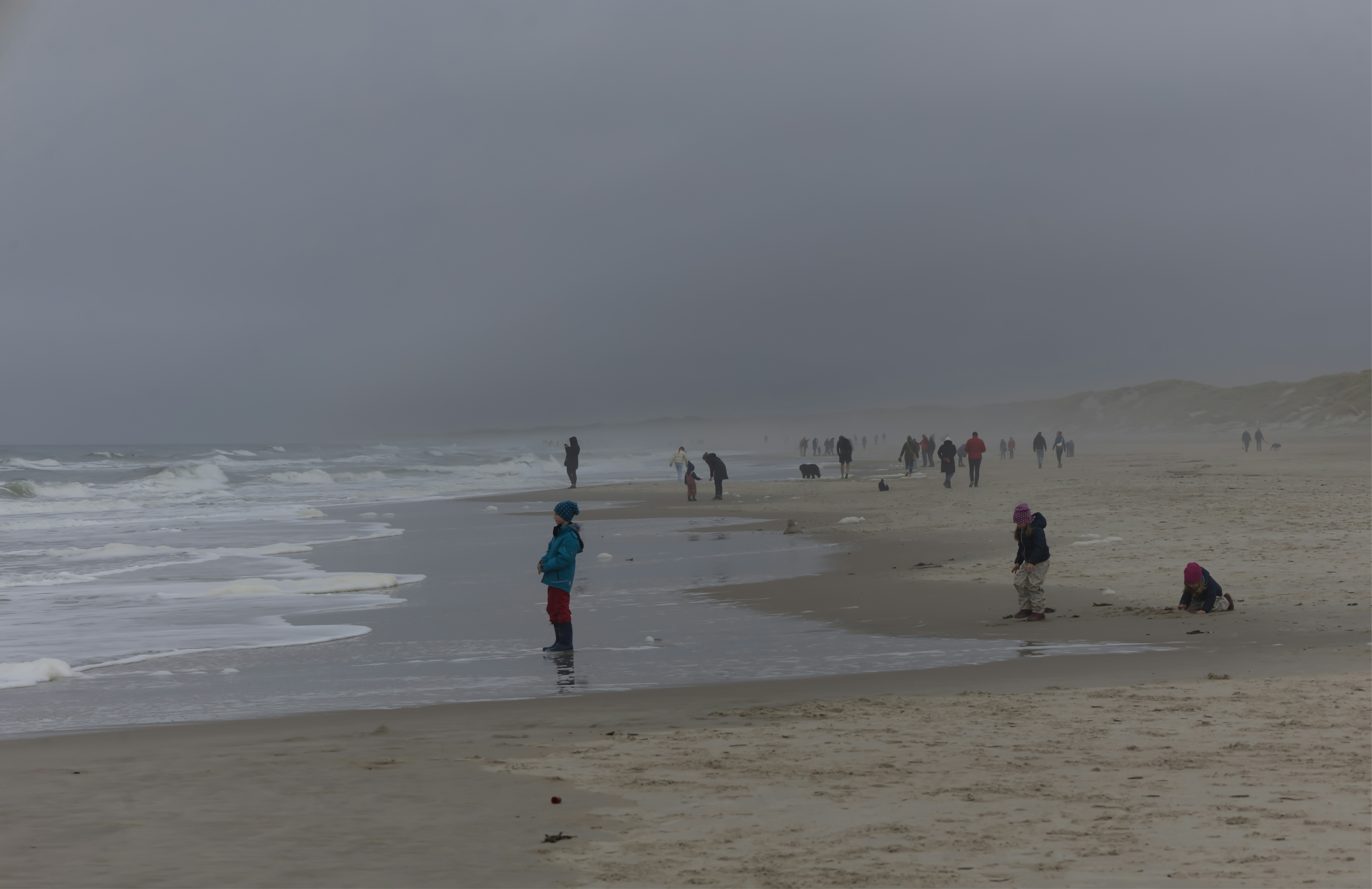 Grey Skies Over Danish Shores
