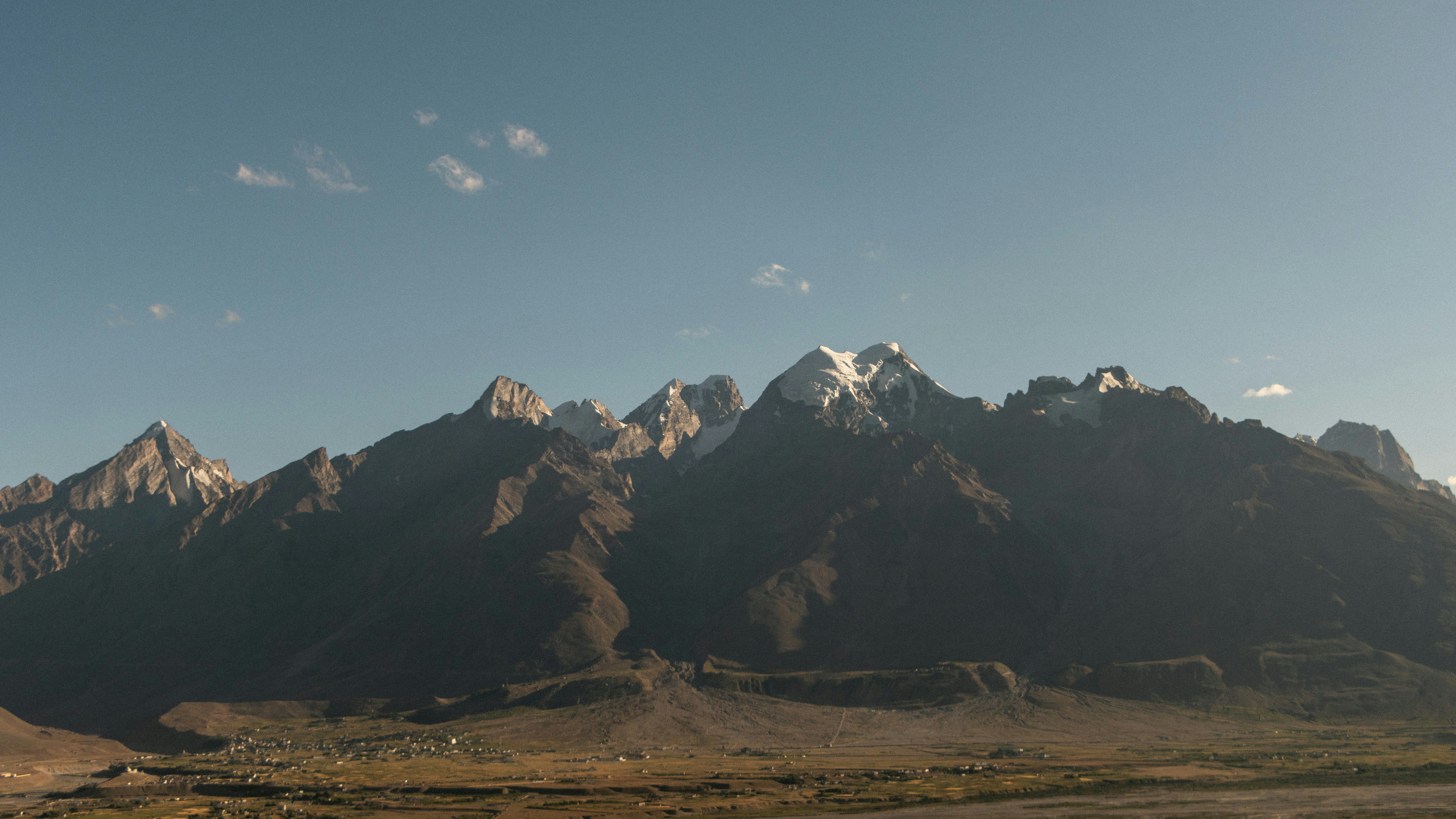 A view of a mountain range from a distance photo – Free India Image on ...