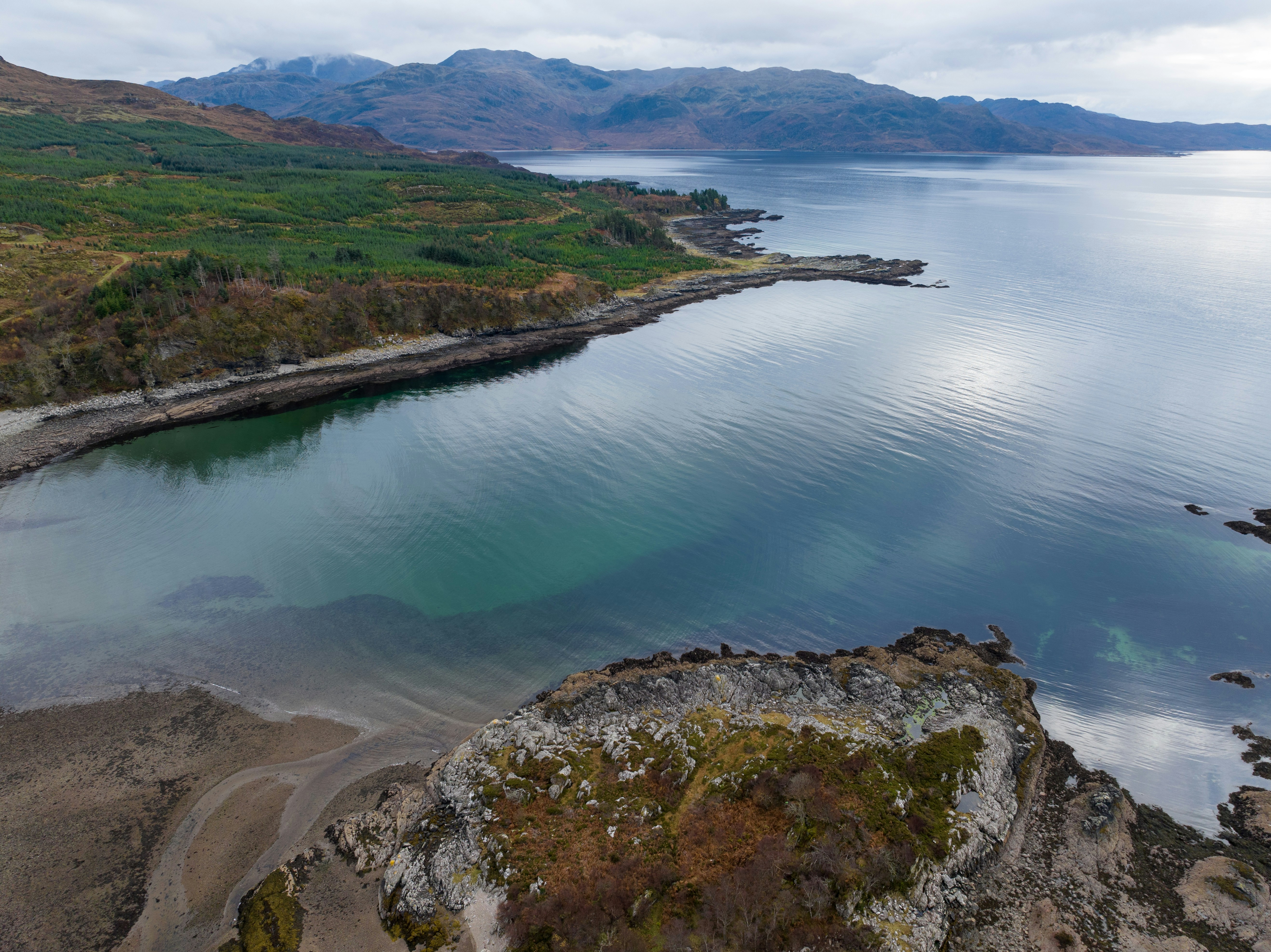 Serenity Over the Coastal Highlands