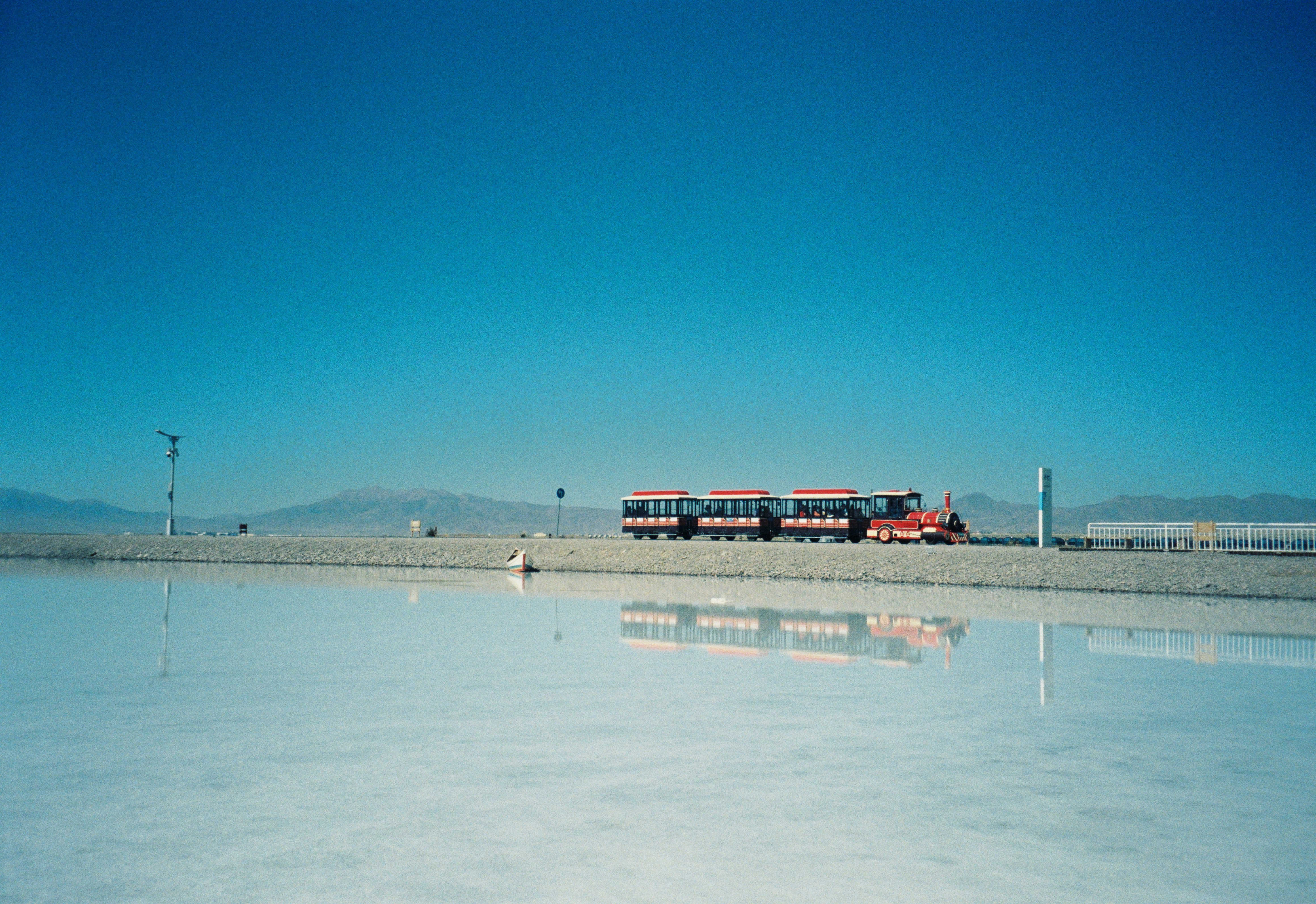 Tranquil Reflections on the Salt Flats