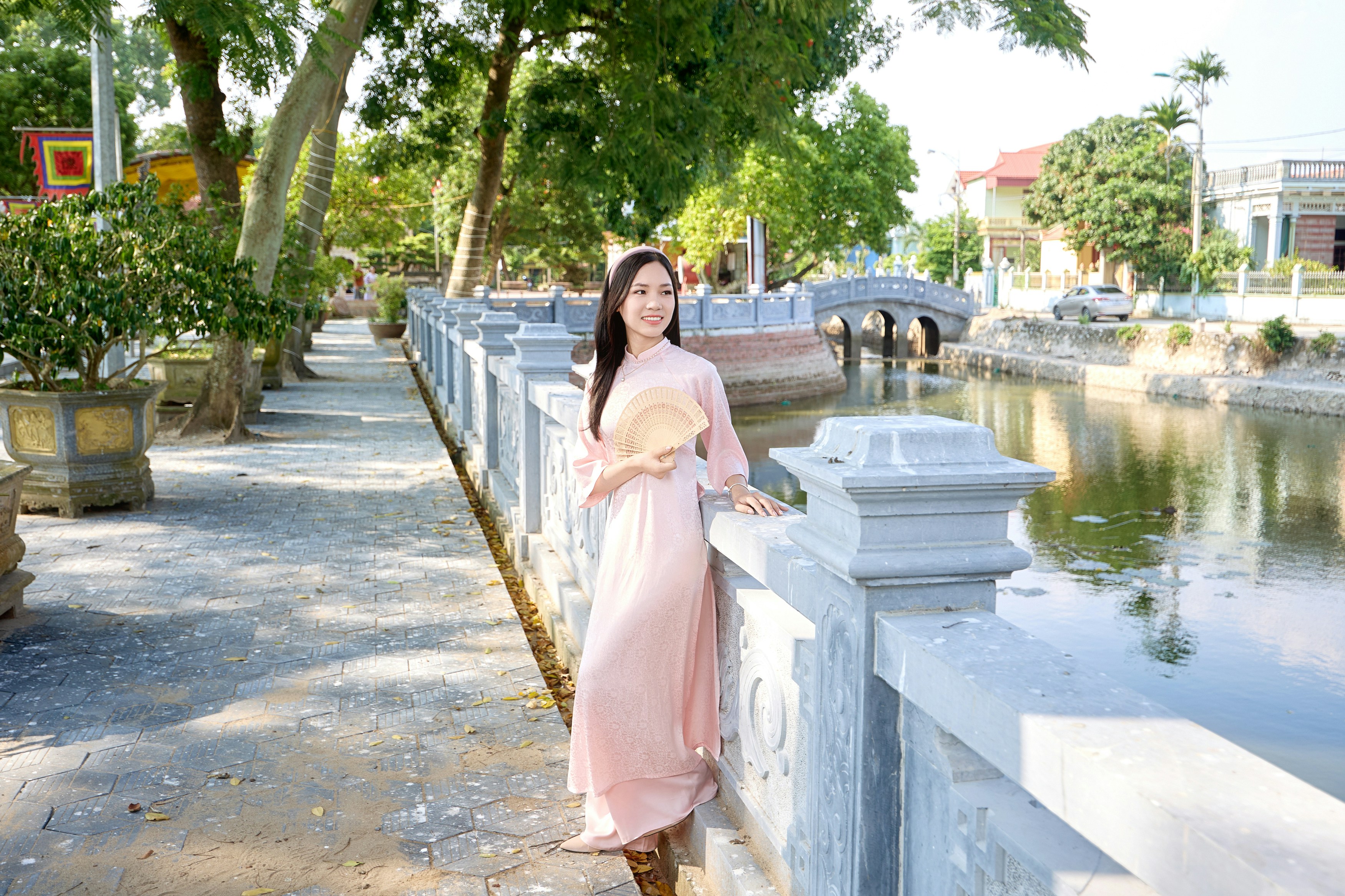 Serenity by the Riverside Walkway