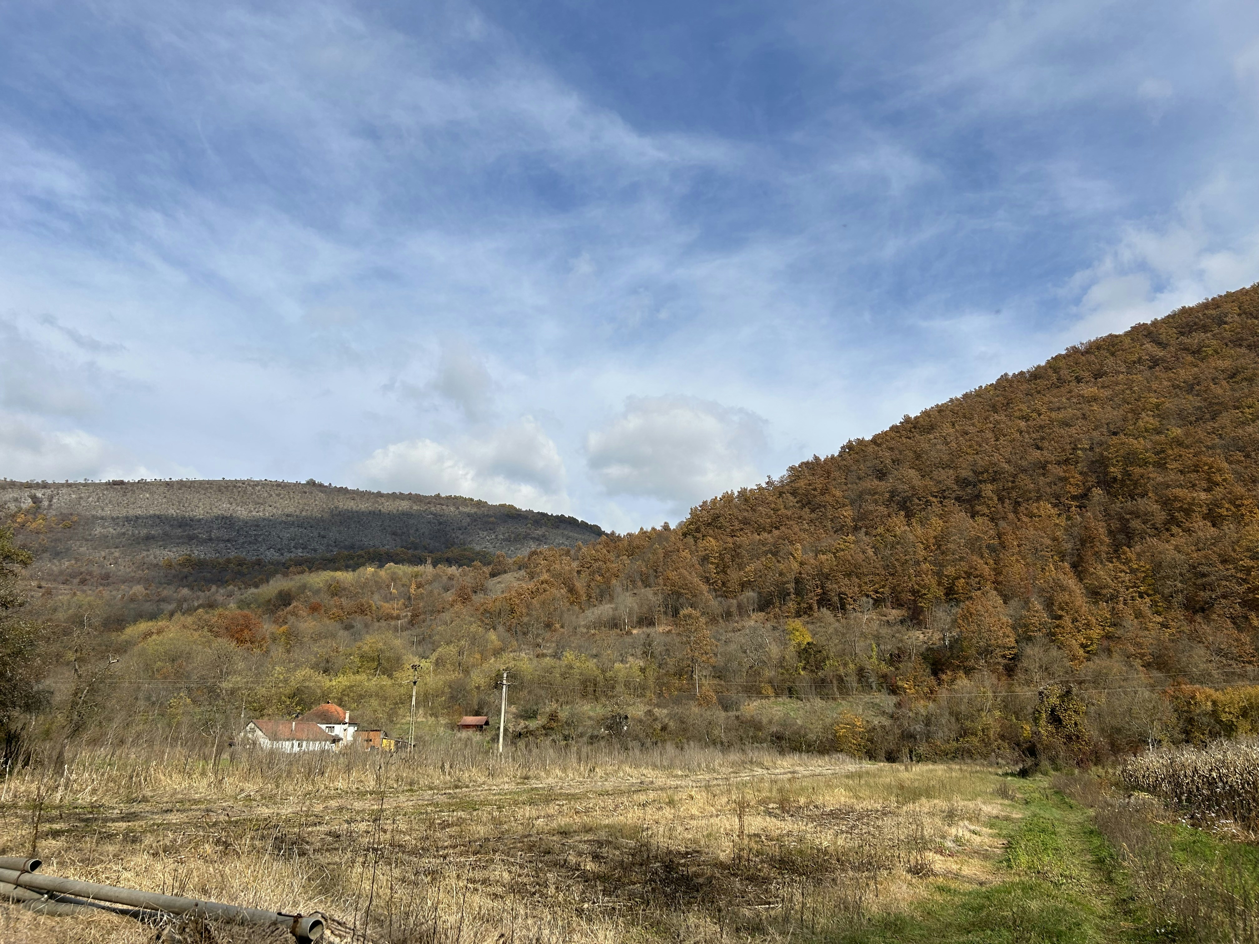 Rustic Retreat Amidst Autumn Hills
