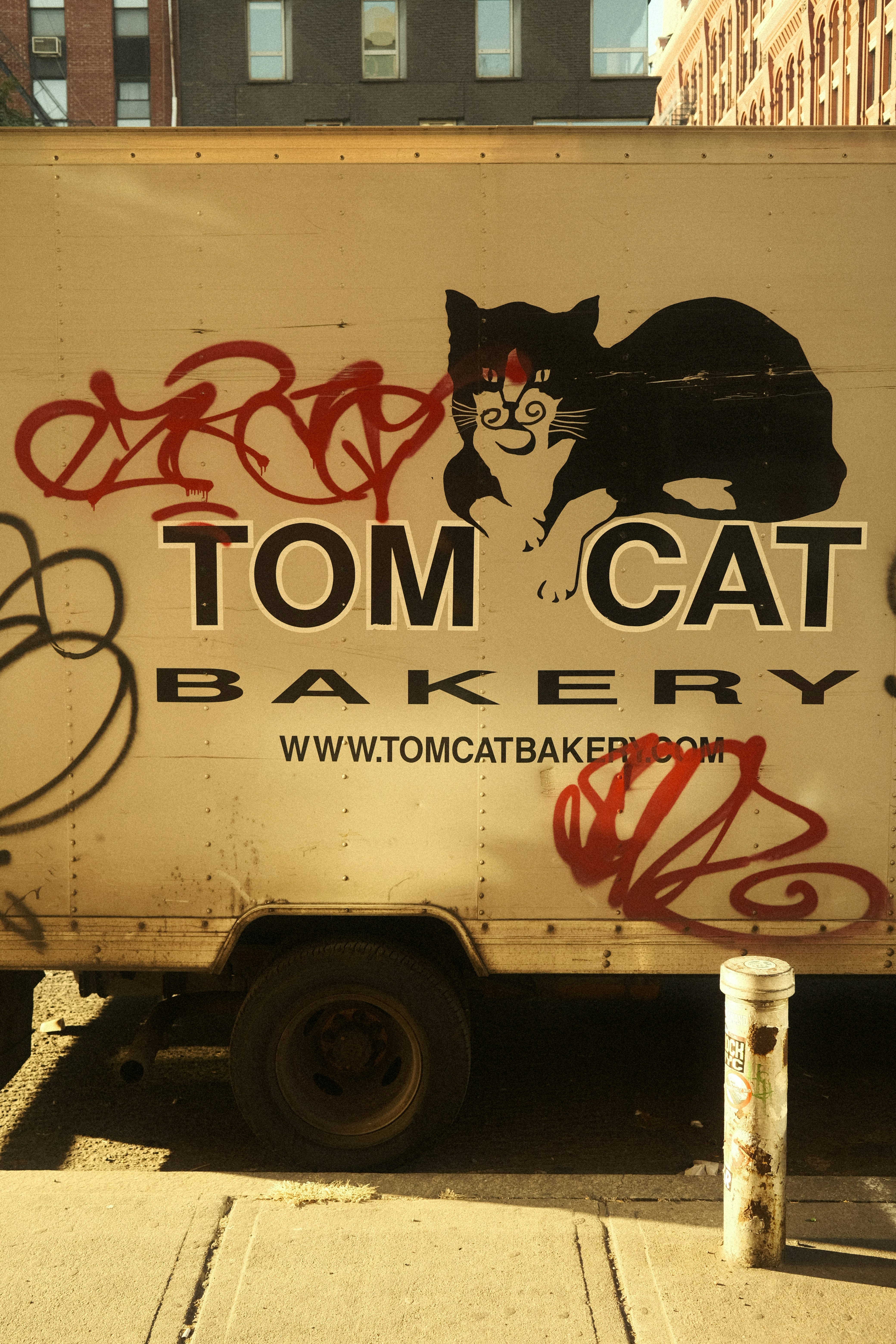 Tom Cat Bakery: Street Art on a Truck