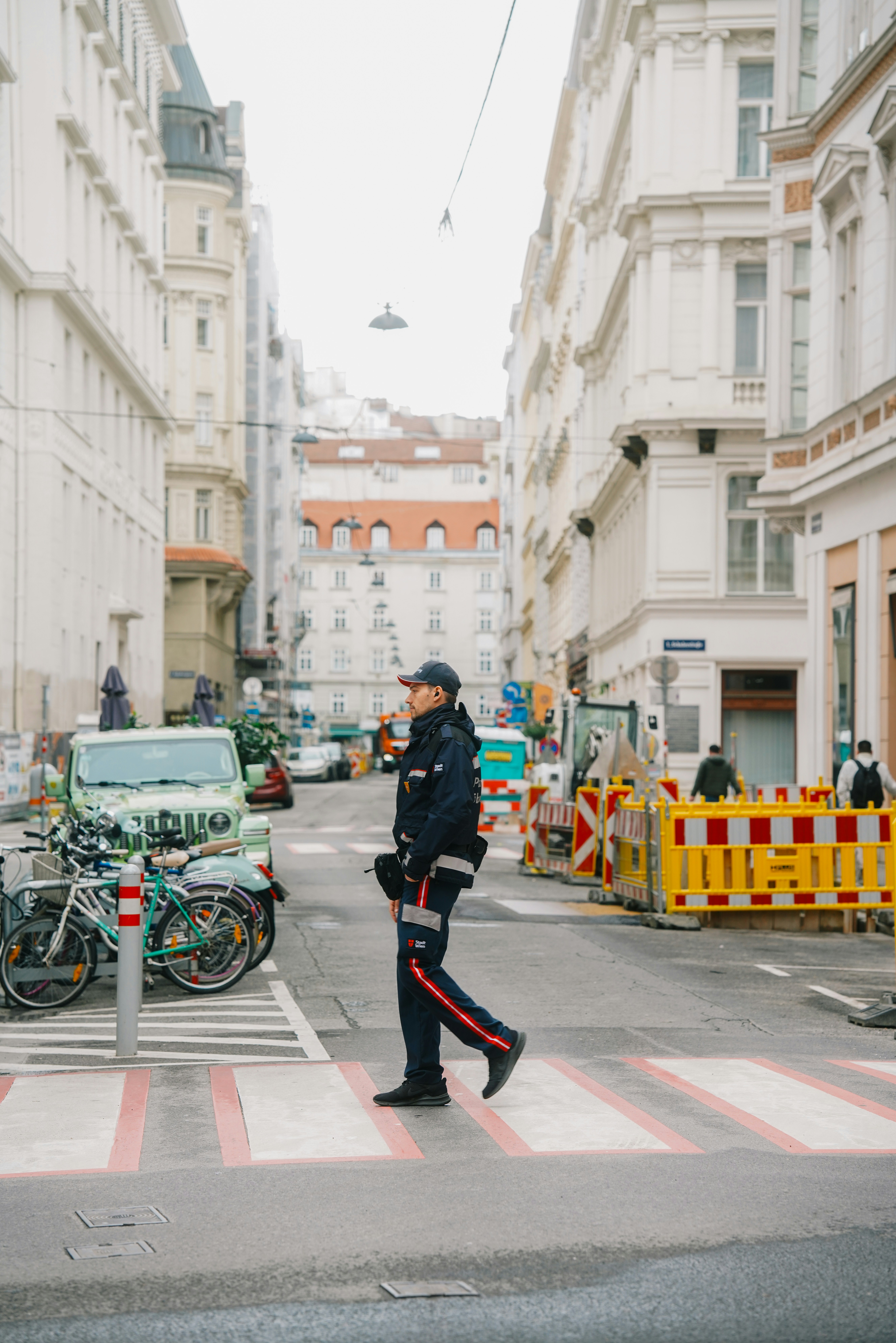 Crosswalk Guardian: The City Between Walls