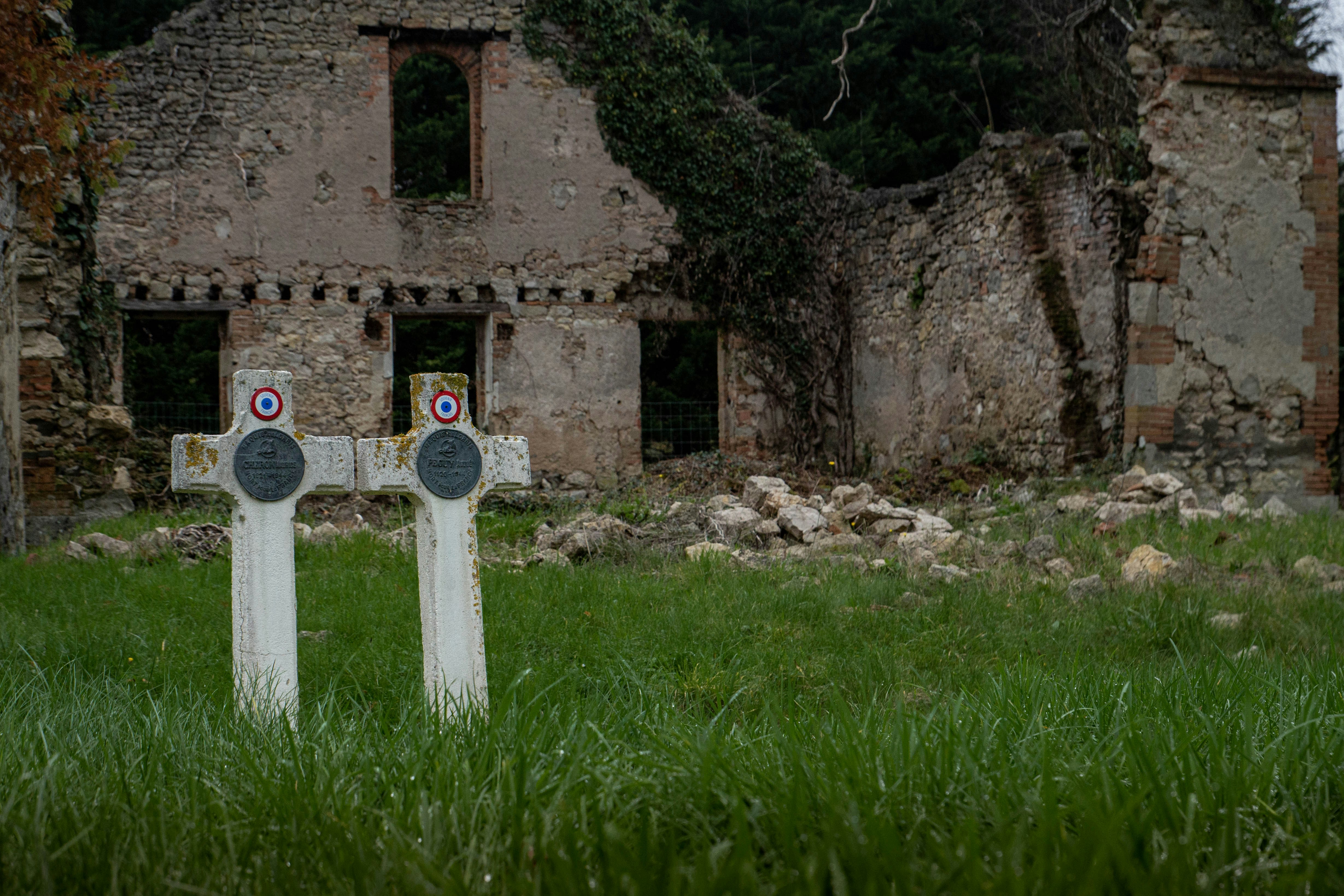 Ruined Chateaux and Grassland: Silent Targets in Time