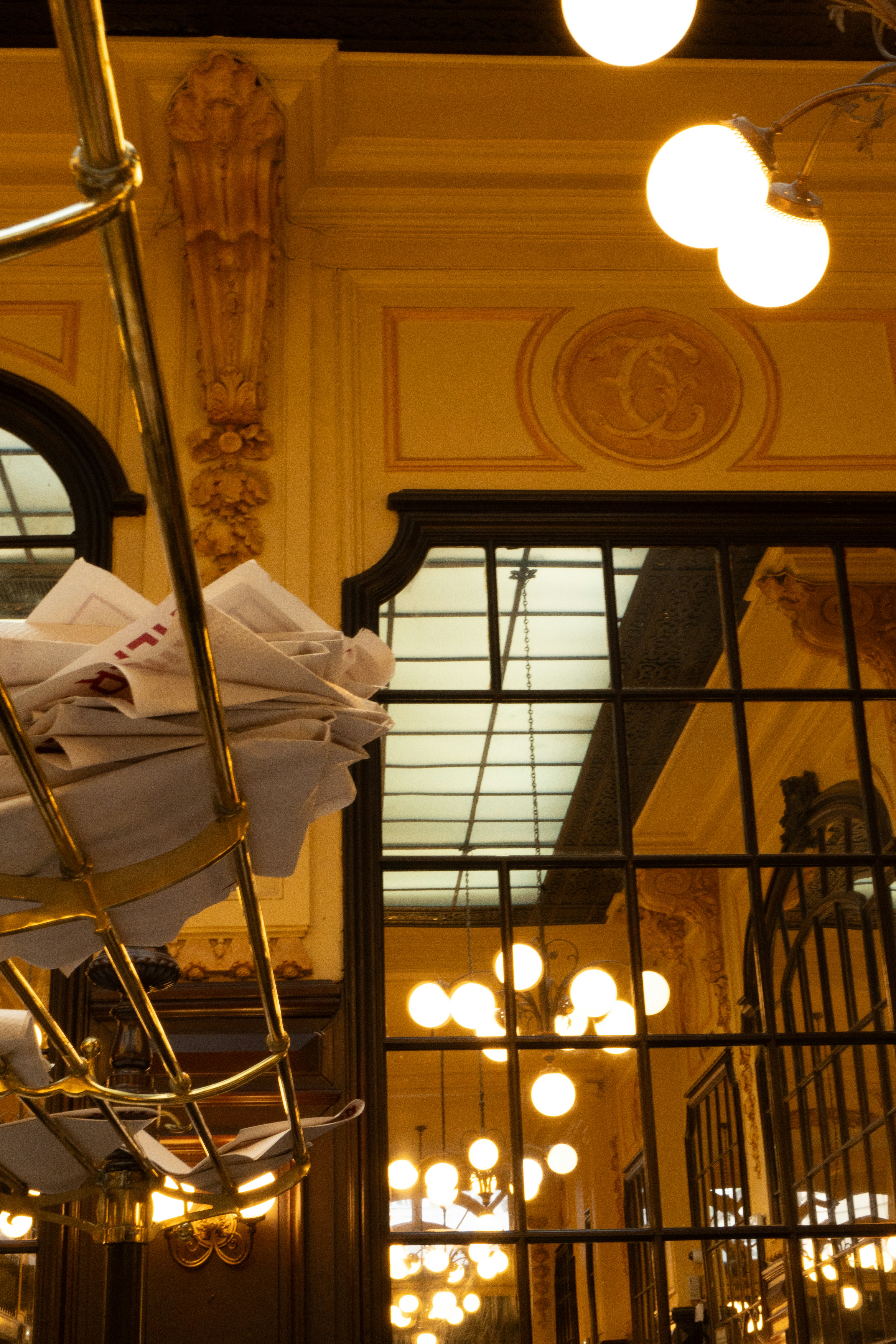 A shopping cart in front of a store window photo – Free Paris Image on ...