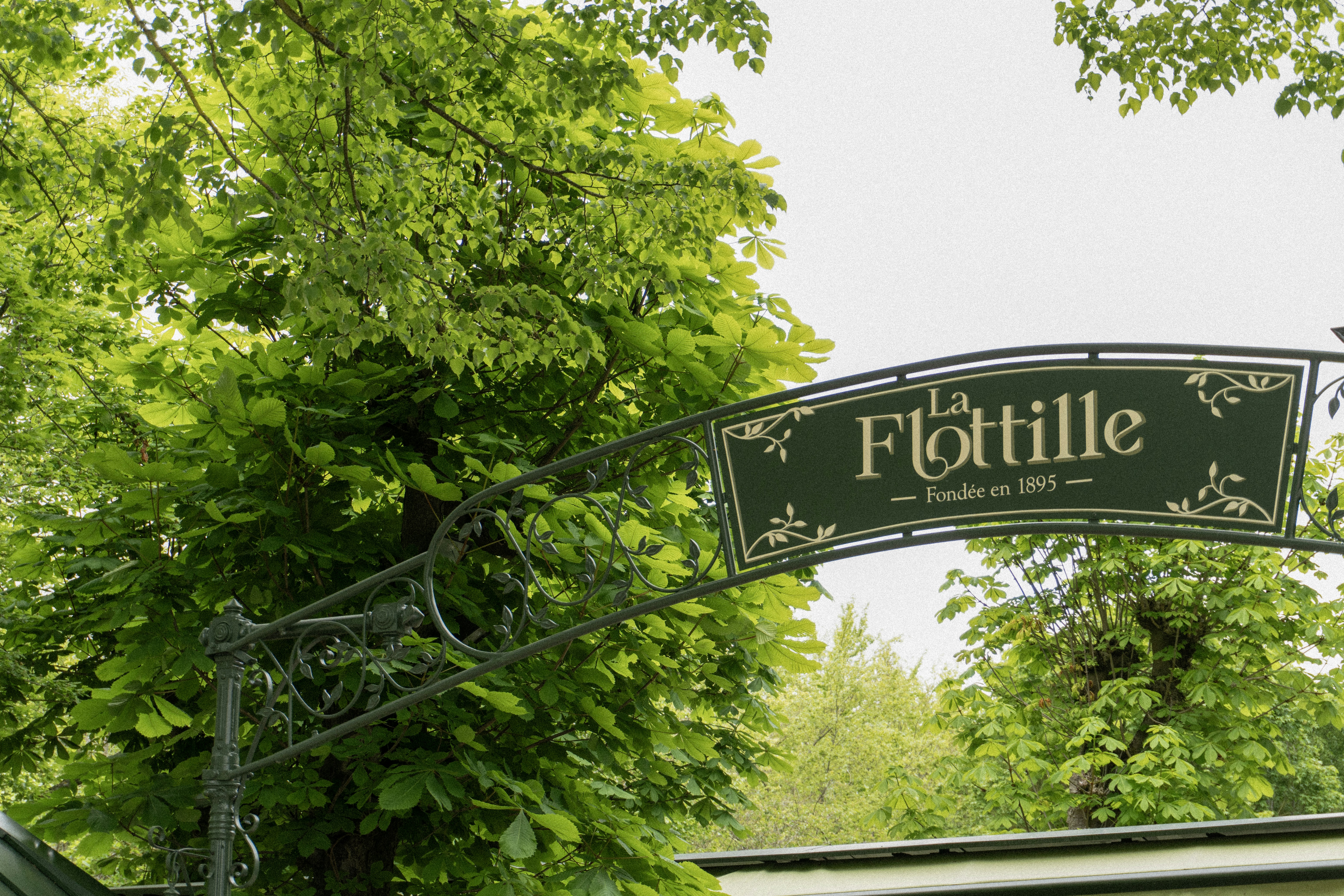 Verdant Entrance to La Flottille