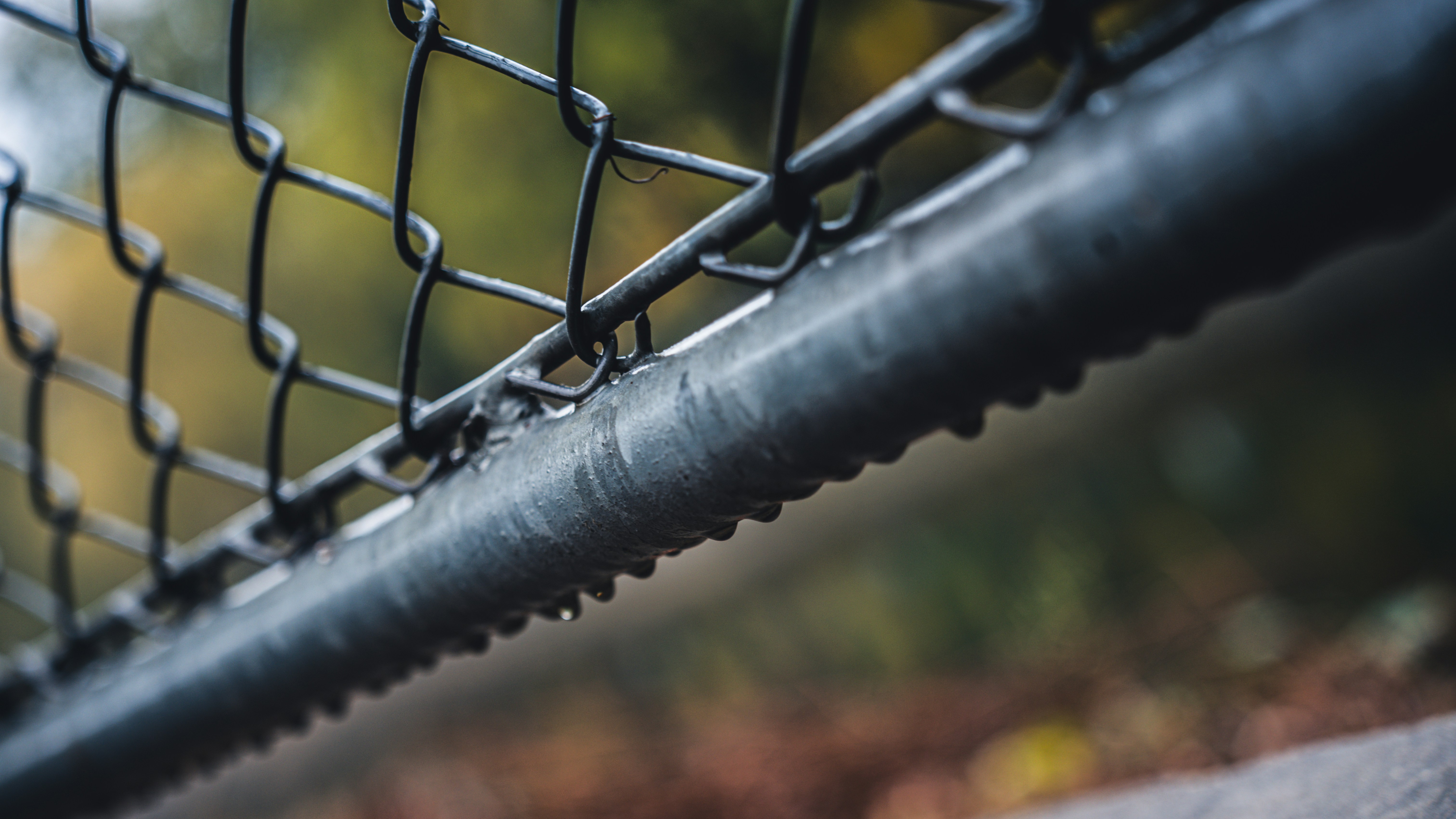Across the Wire: Macro Fragments of Metal in Soft Focus