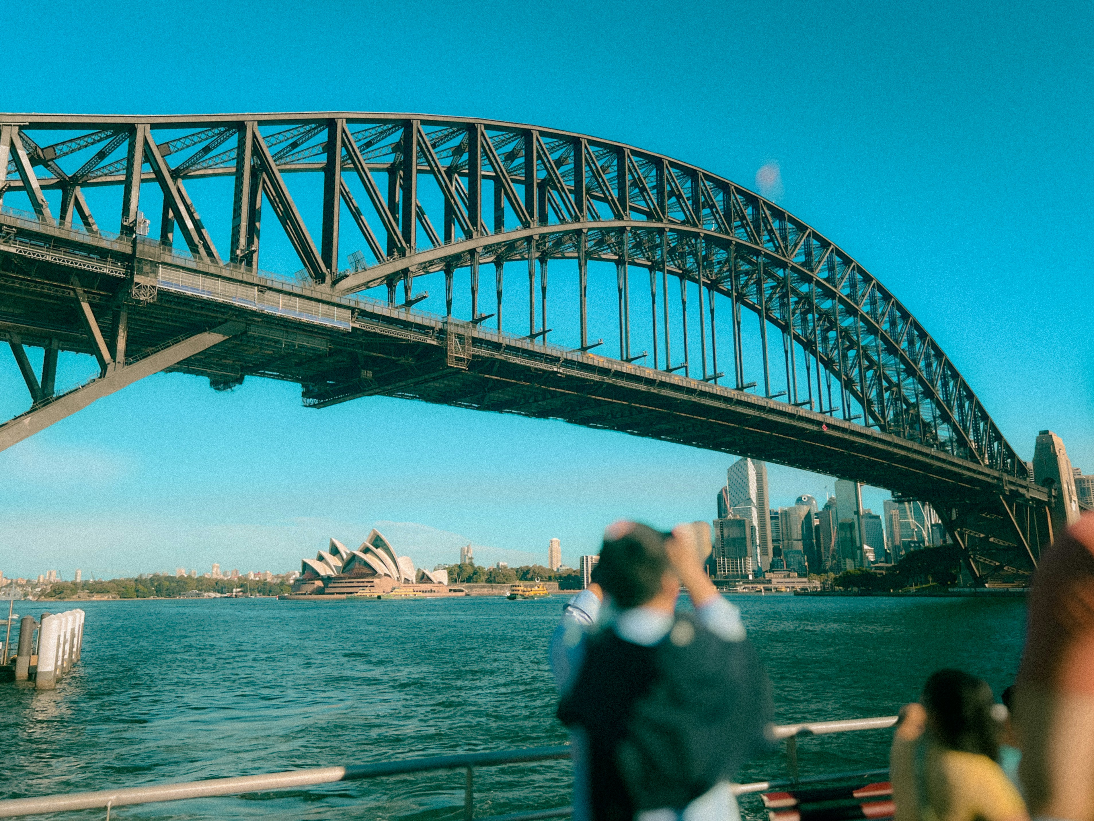 Sydney Breeze: Harbour Bridge and Opera House from the Deck