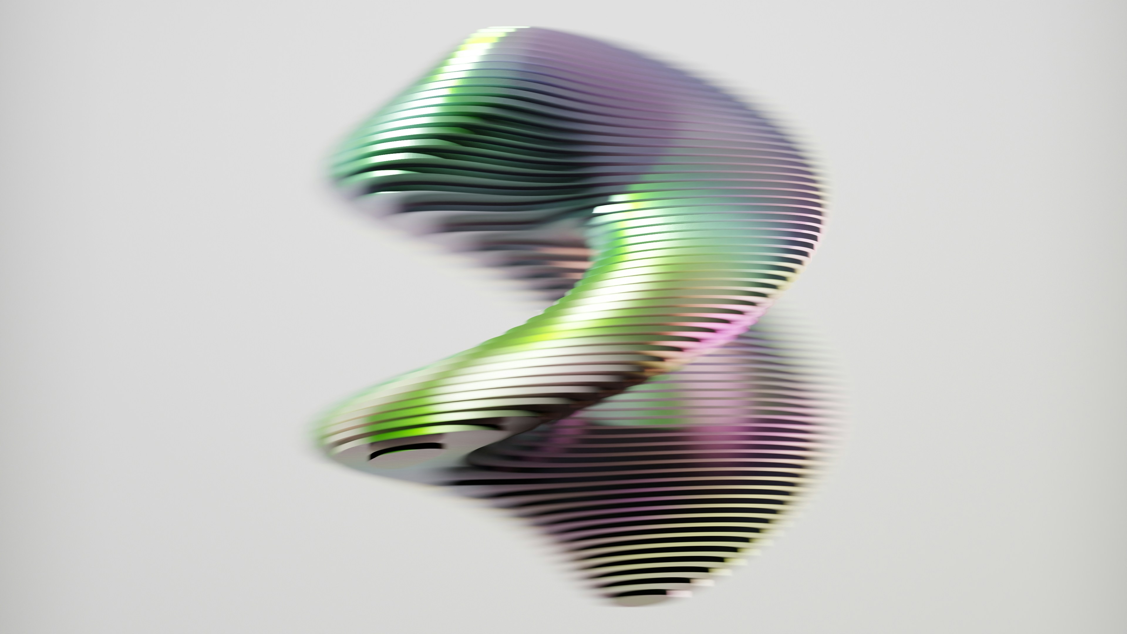 An abstract image of a curved object in the air photo – Free Vague ...