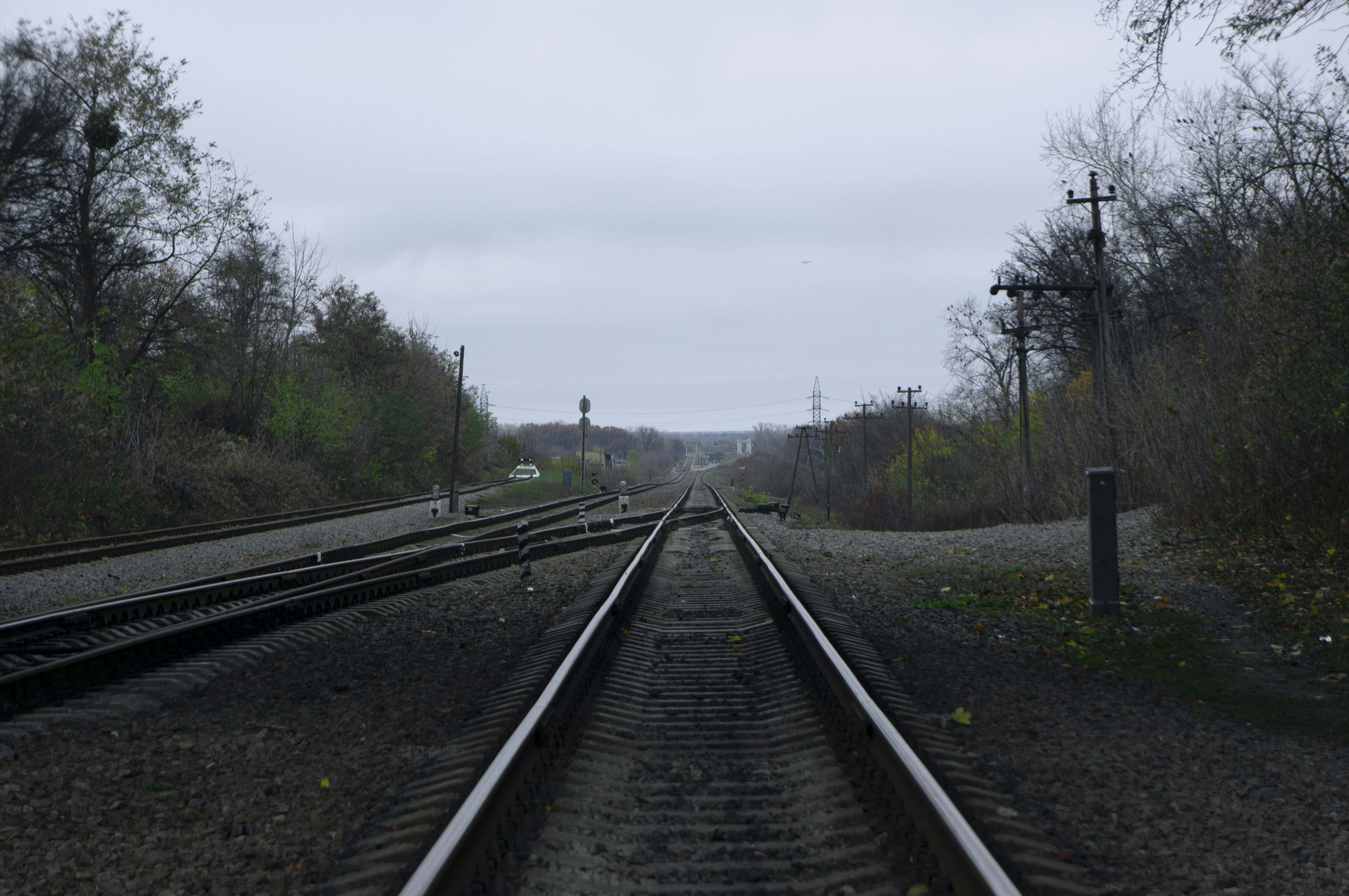 Horizon Convergence on the Rails: Tracks Reaching a Quiet Distant Signal