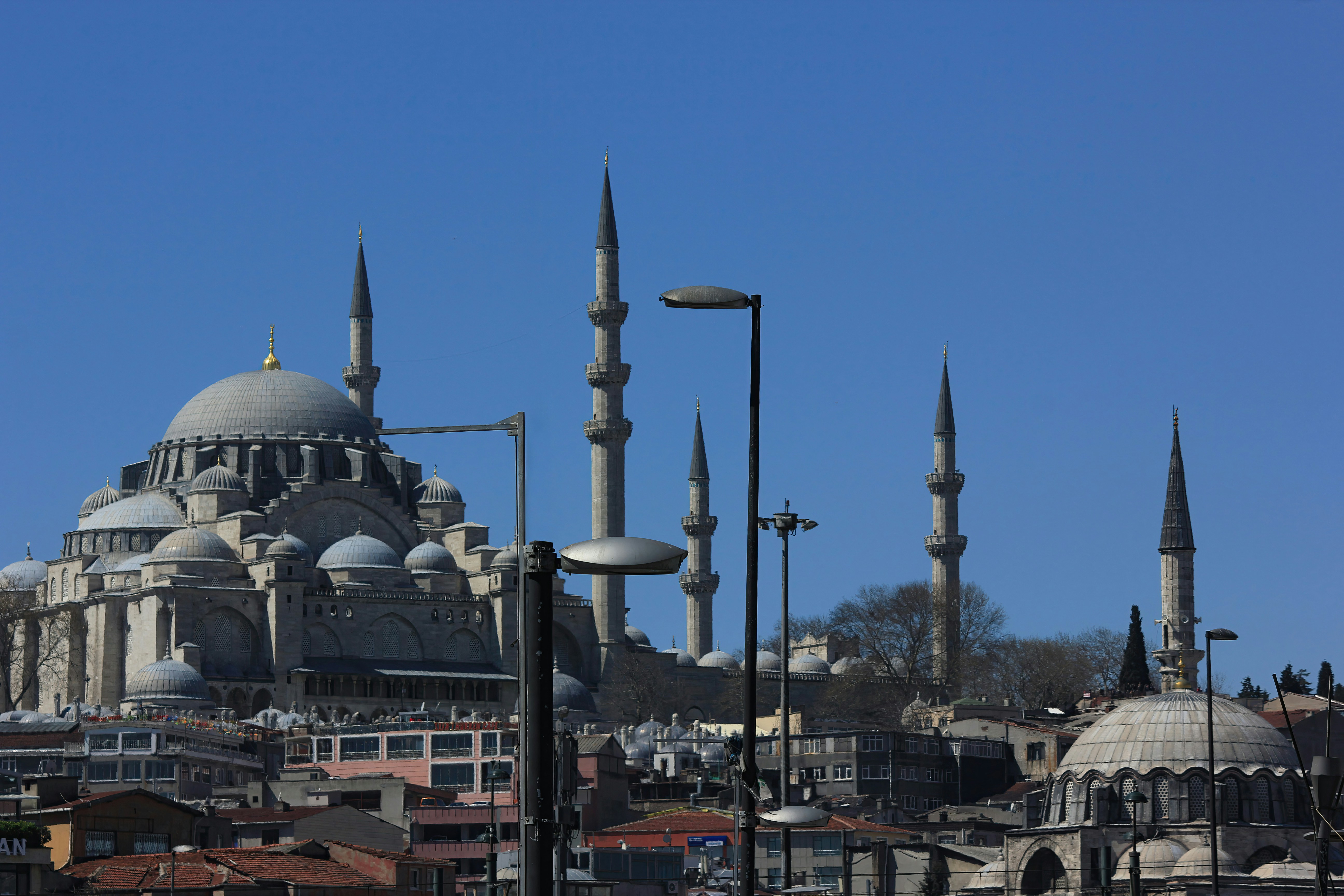 A large building with many spires on top of it photo – Free Mosque ...