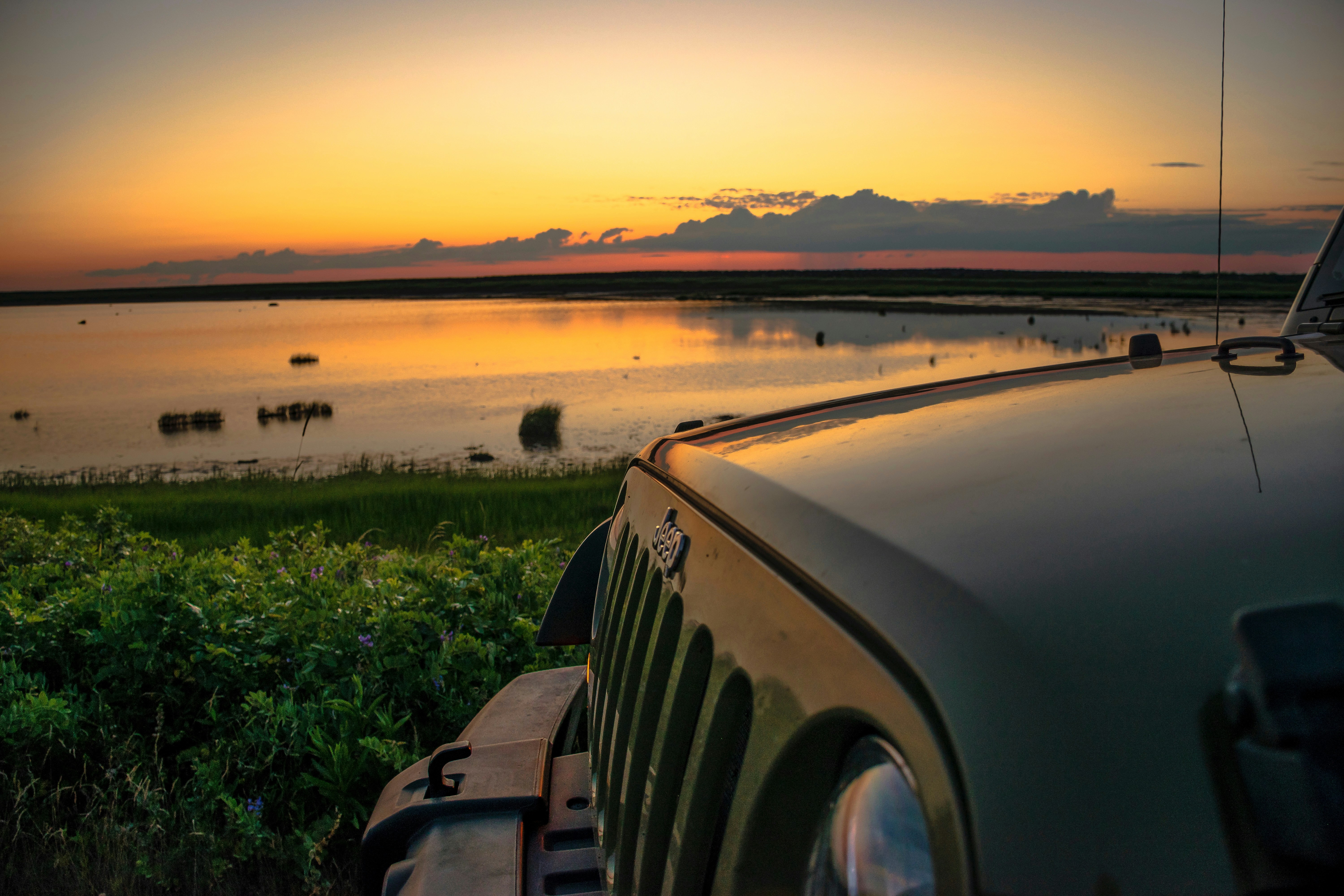 Sunset Gaze From the Jeep Ridge