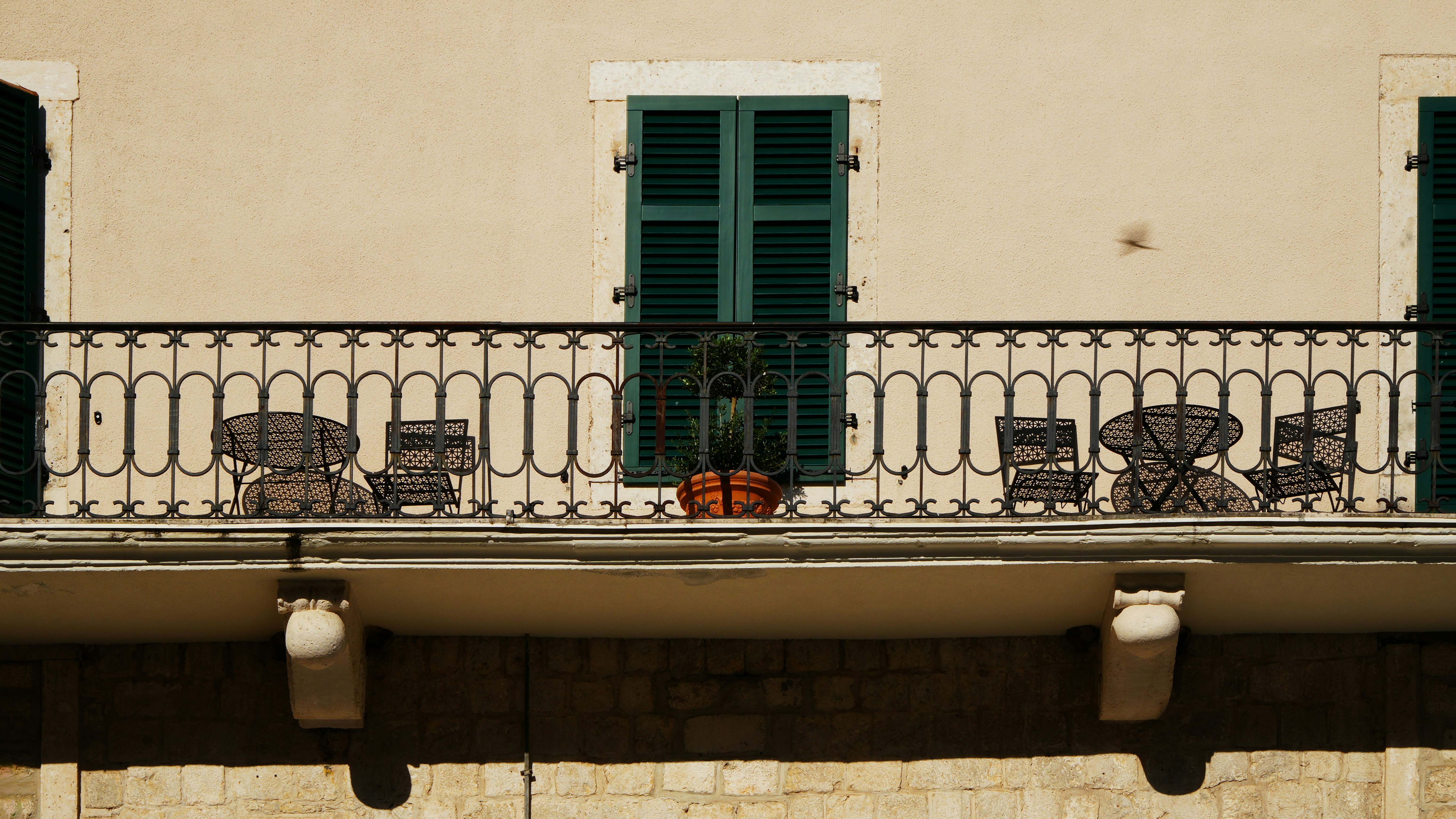 Terrace Overlook: A Quiet European Balcony