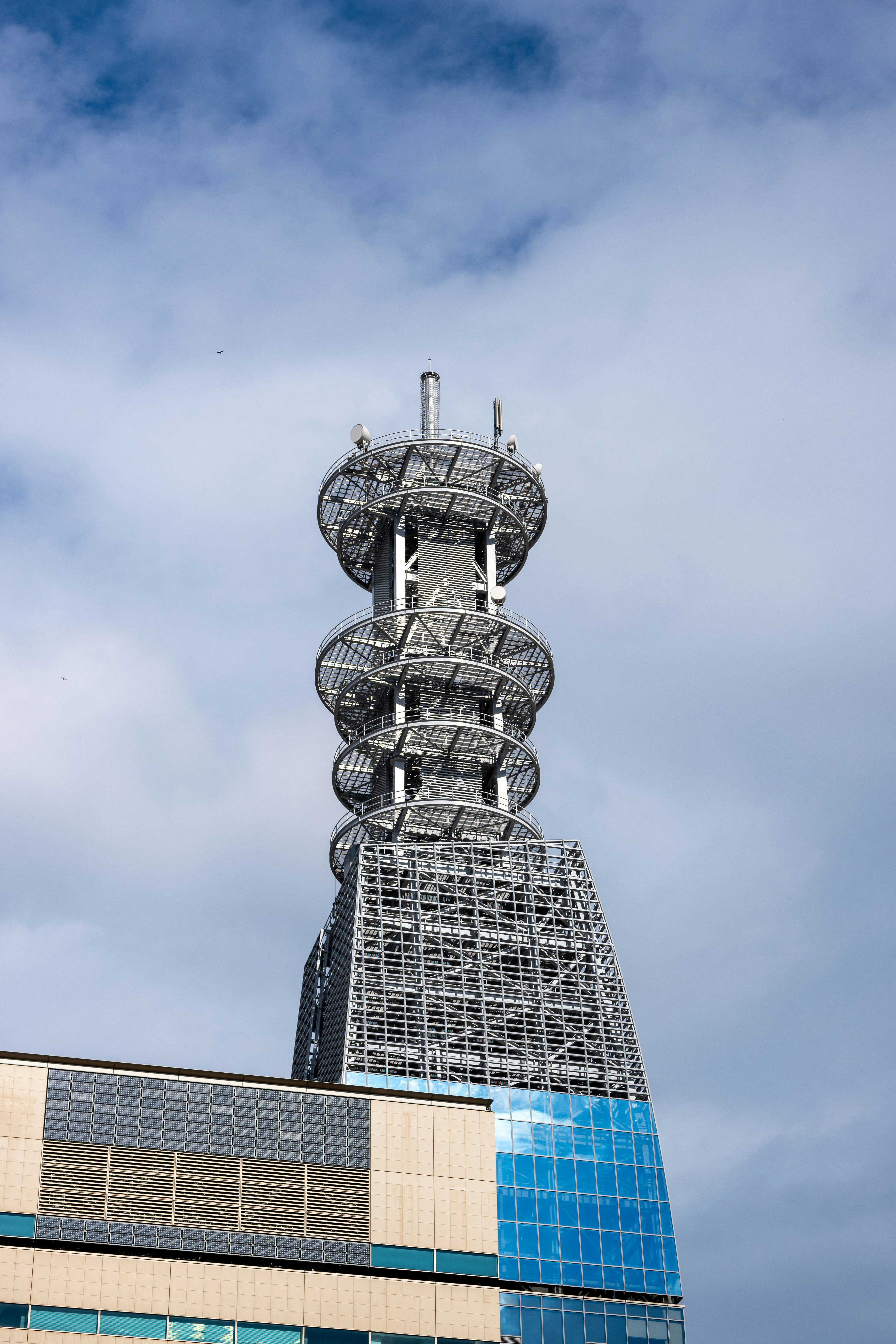 A very tall building with a very tall tower photo – Free Tower Image on ...
