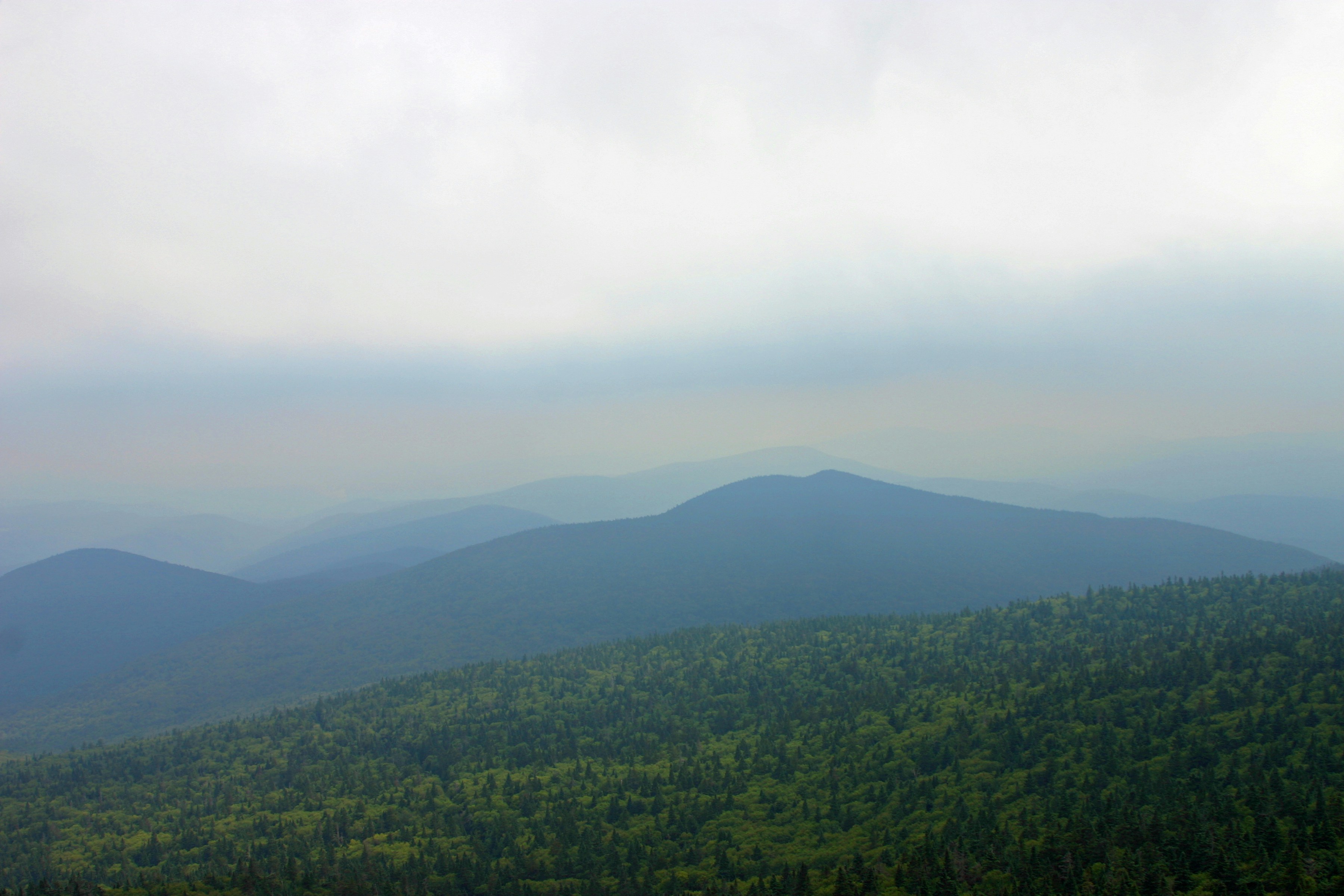 A view of the mountains from a high point of view photo – Free ...