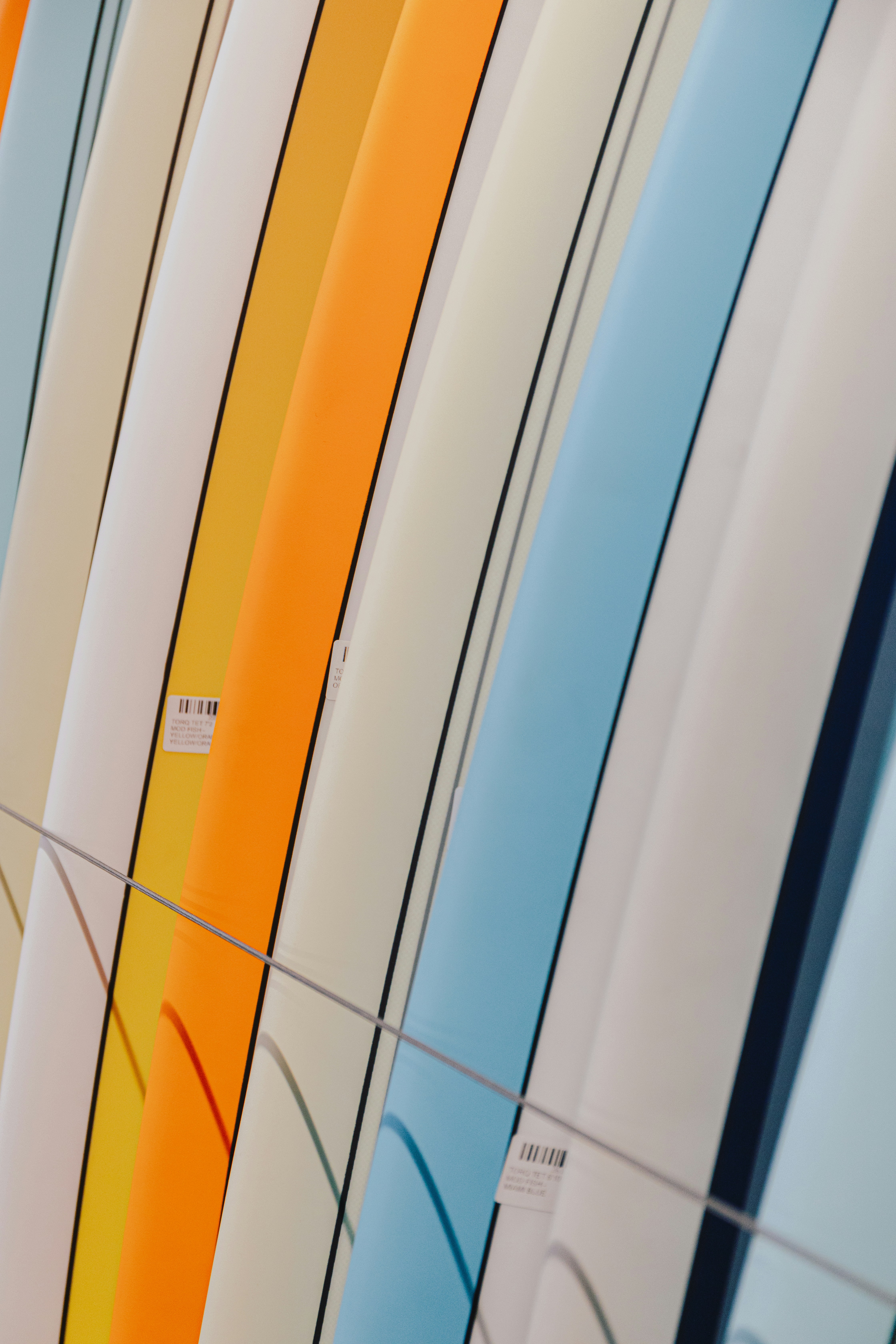 Tilted Spectrum: A Corridor of Colorful Panels