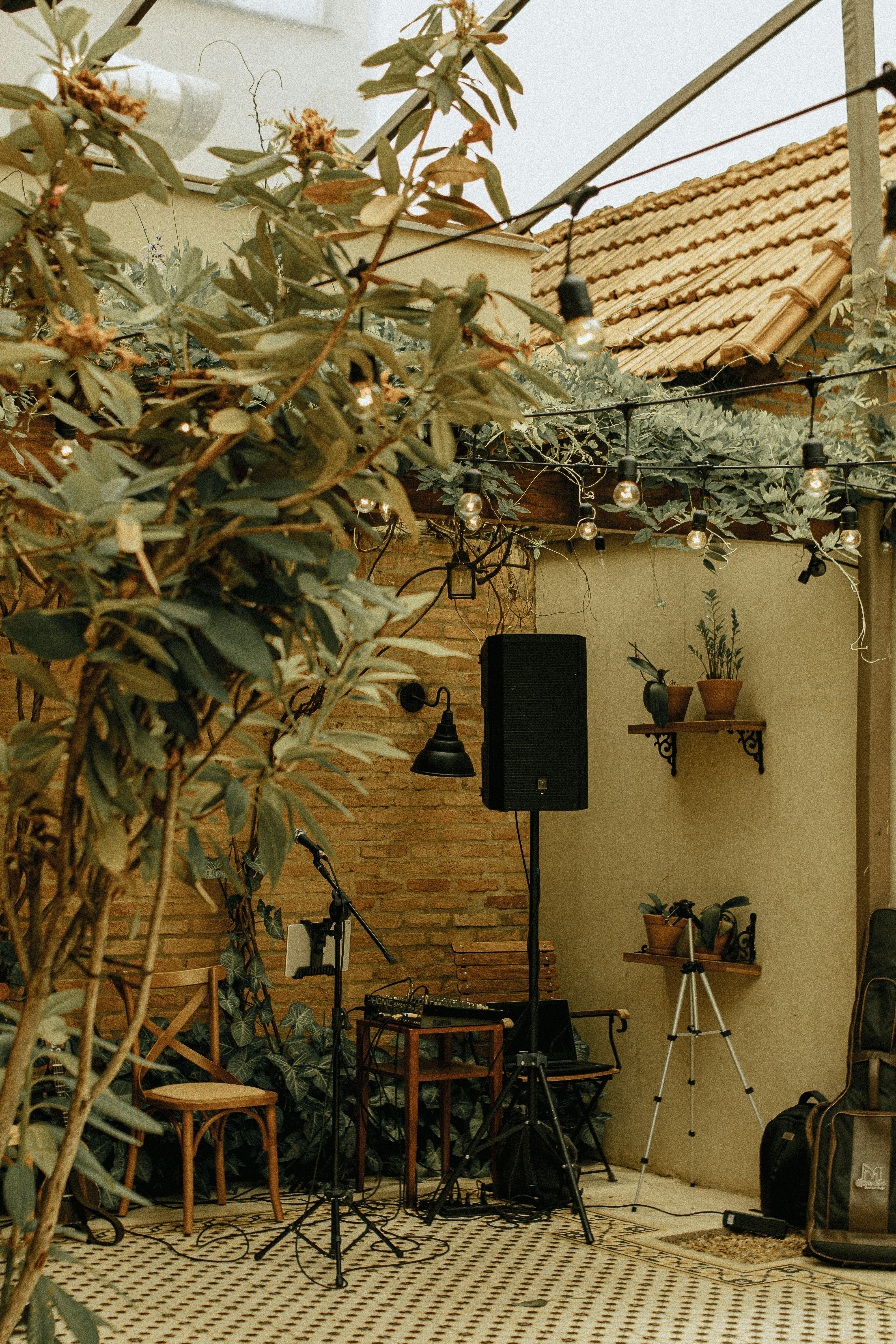 A room filled with lots of furniture and plants photo – Free Interior ...