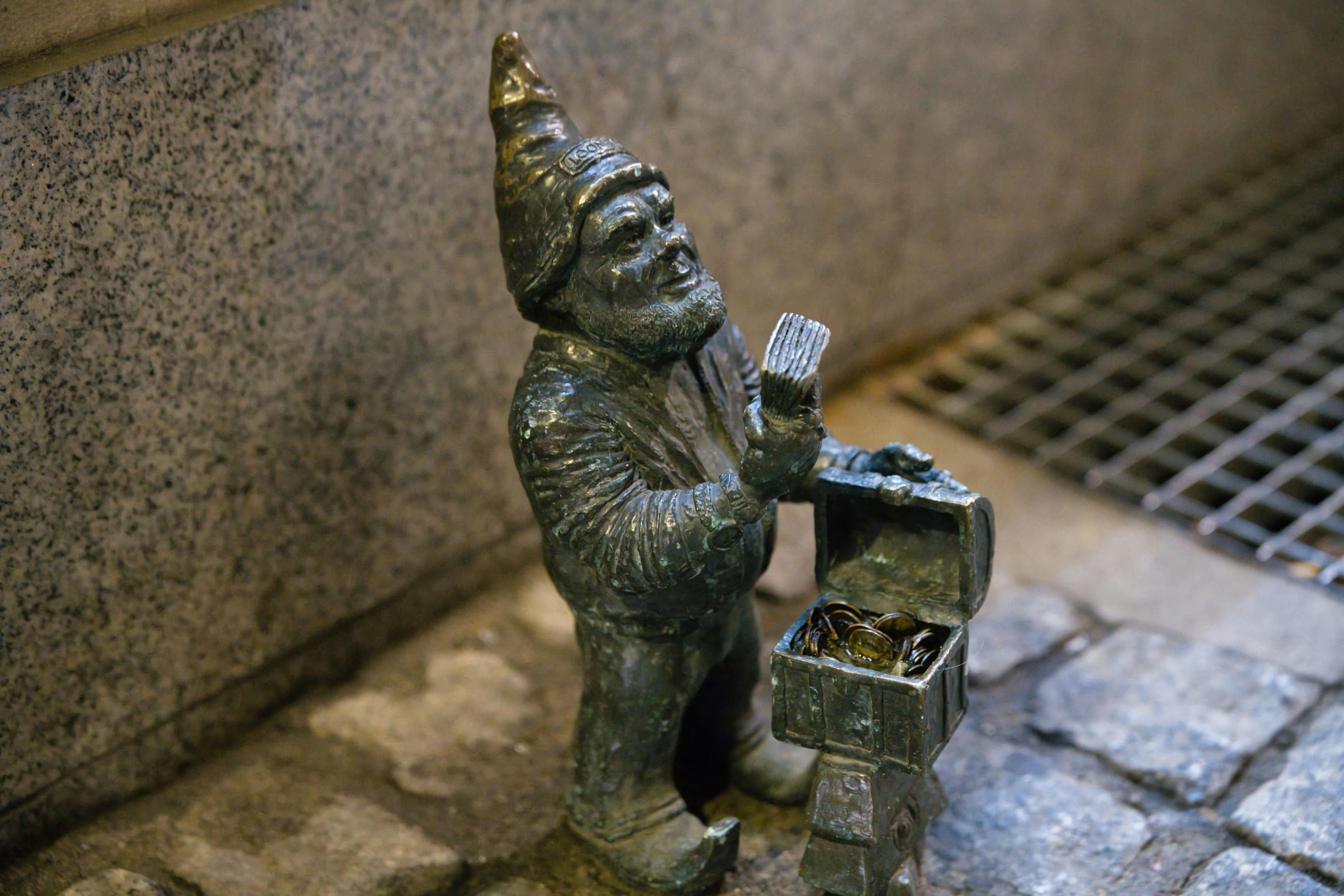 Gnome at the Gate: A Bronze Street-Side Messenger
