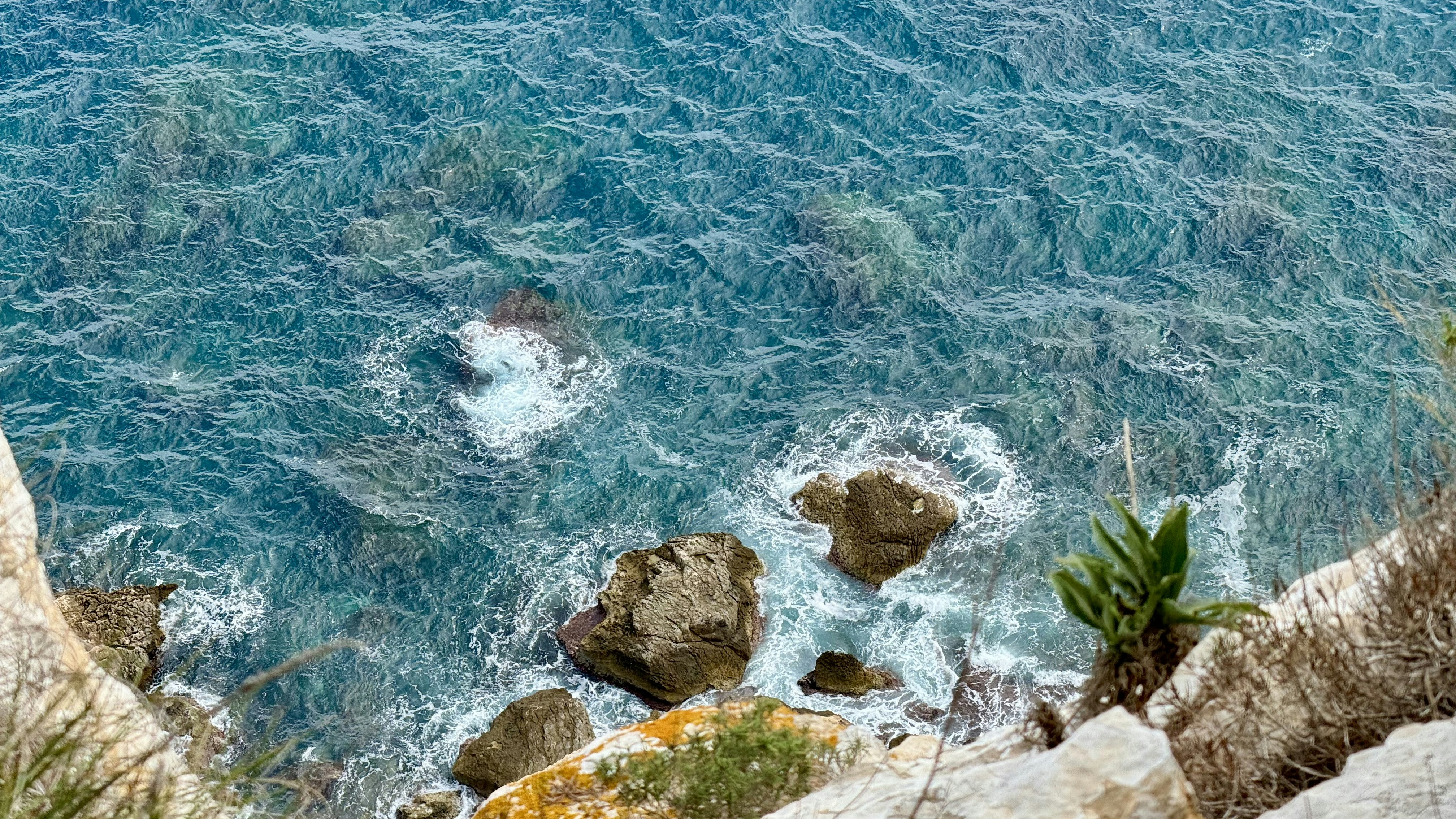 A view of a body of water from a cliff photo – Free Wallpaper 4k Image ...