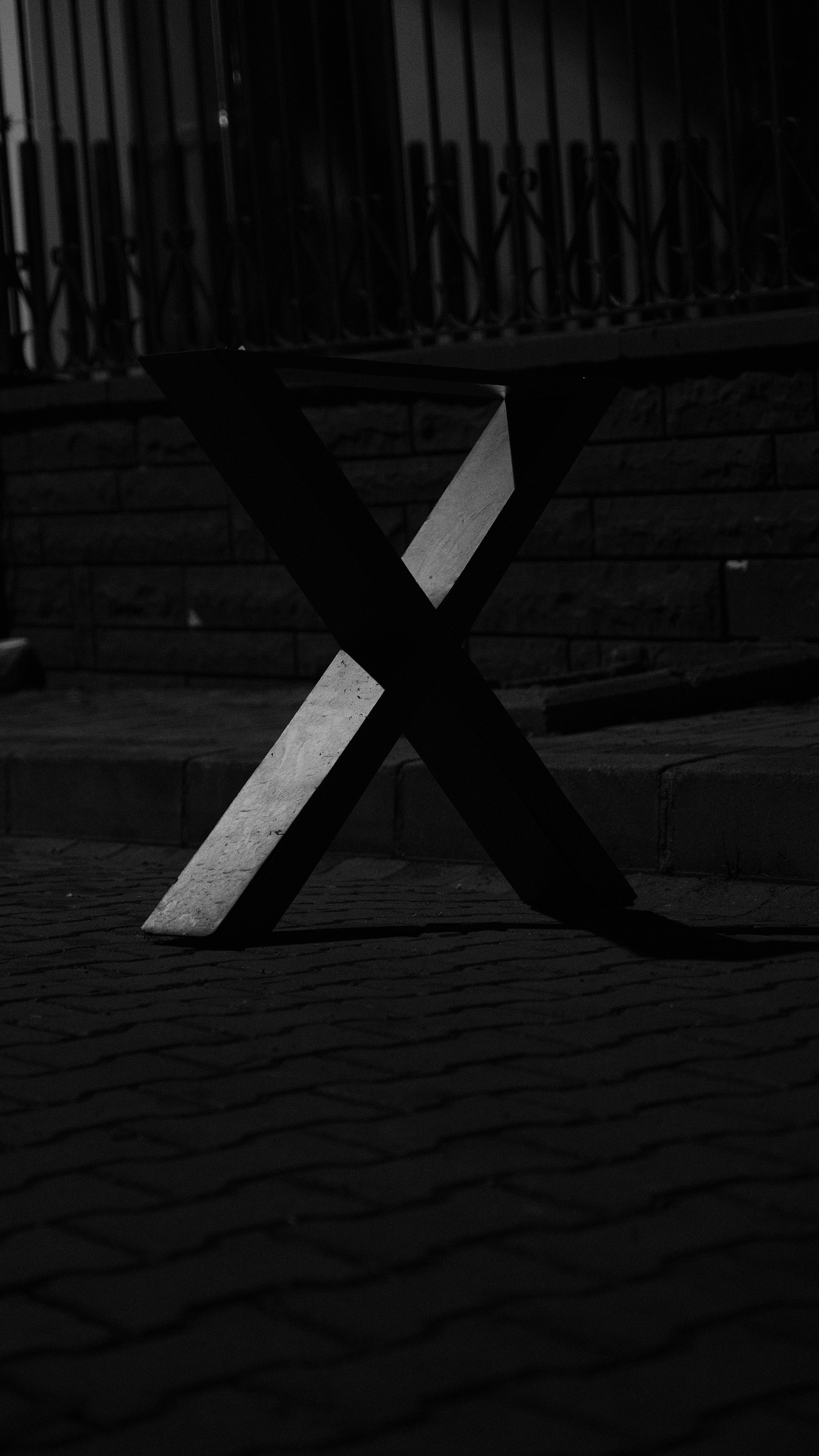Crossed Iron in Dim Street: A Study in Shadow and Structure