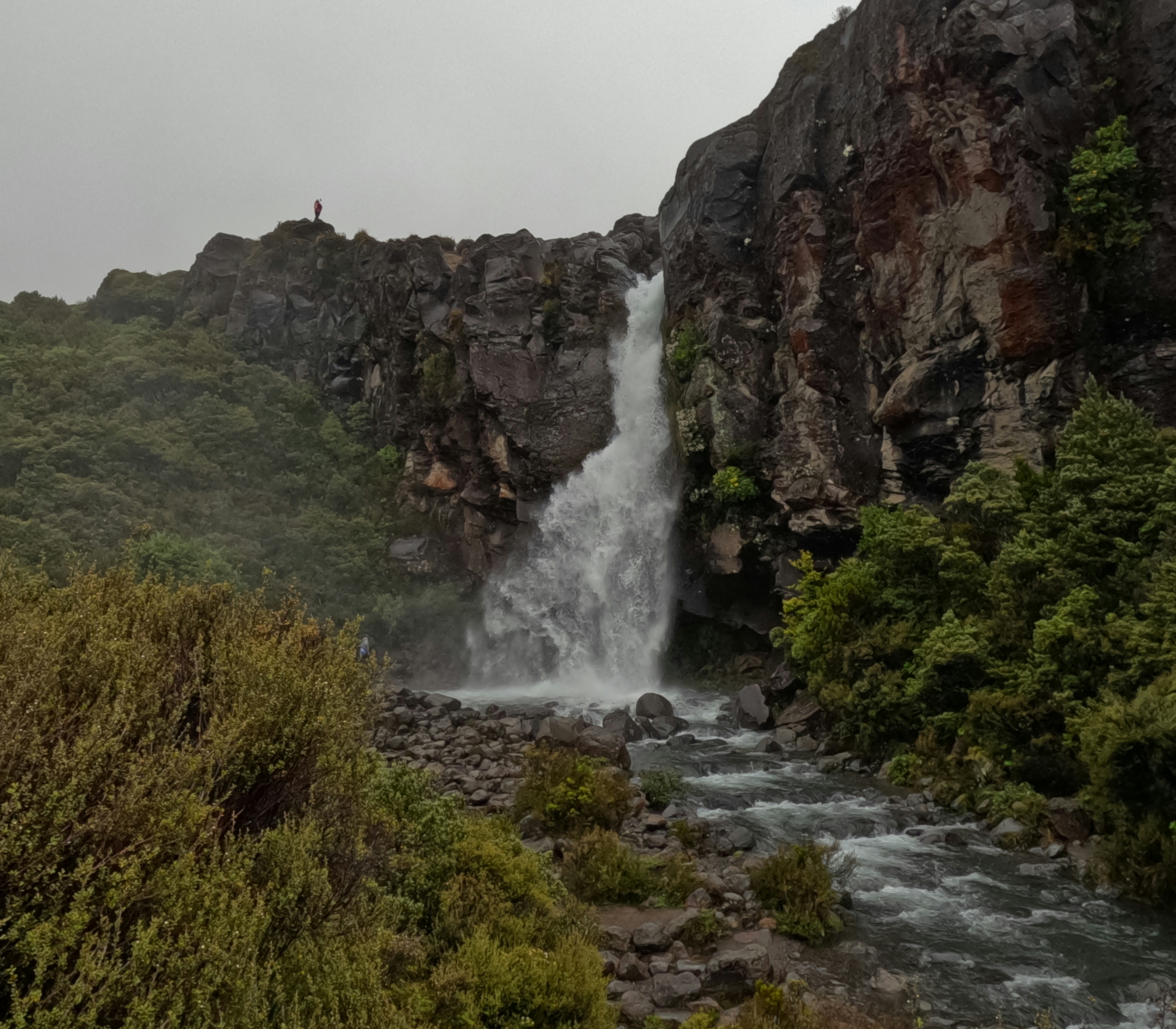 Waterfall on Mount Ruapehu