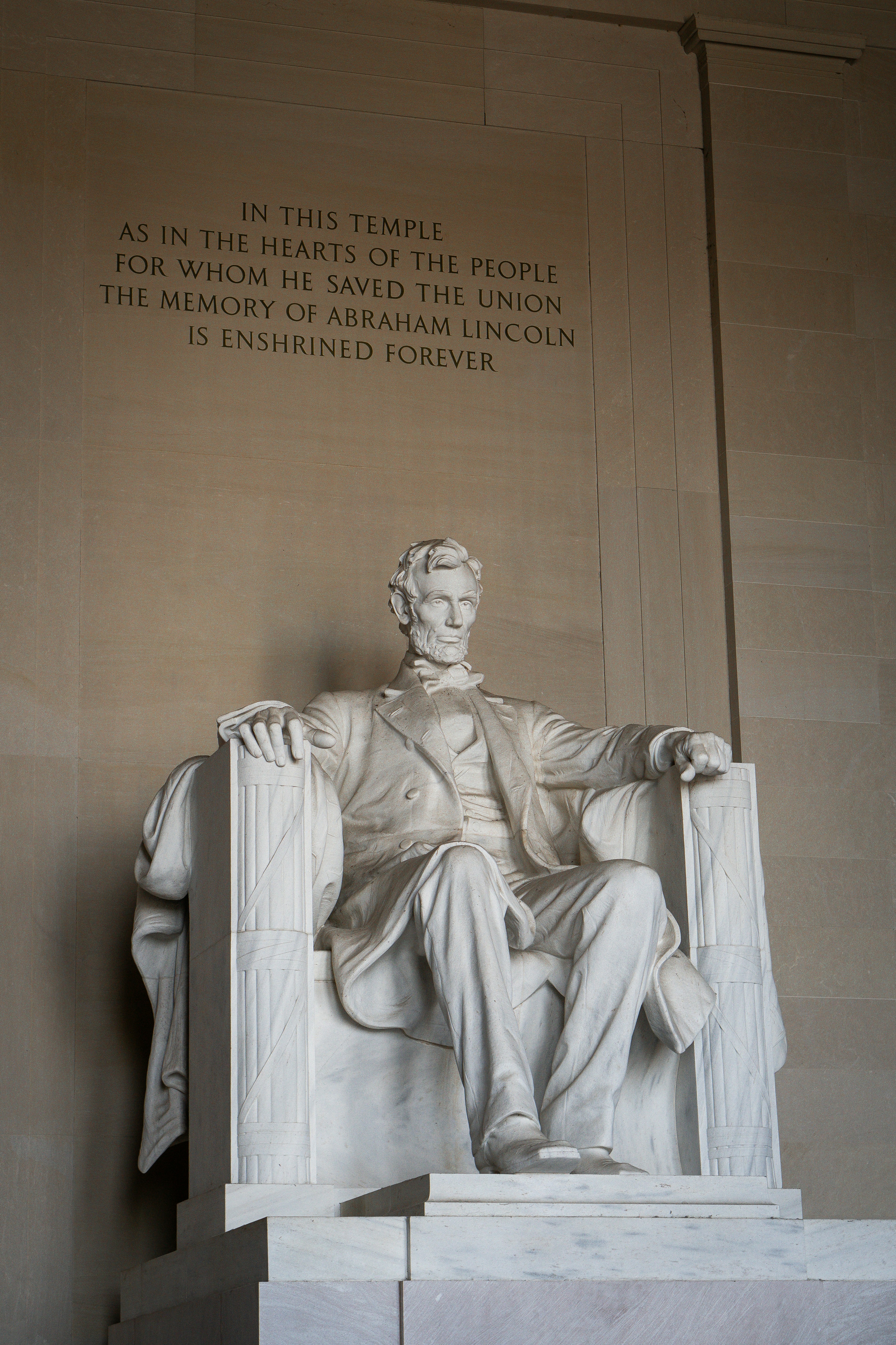 The Marble Throne: Lincoln at the Lincoln Memorial