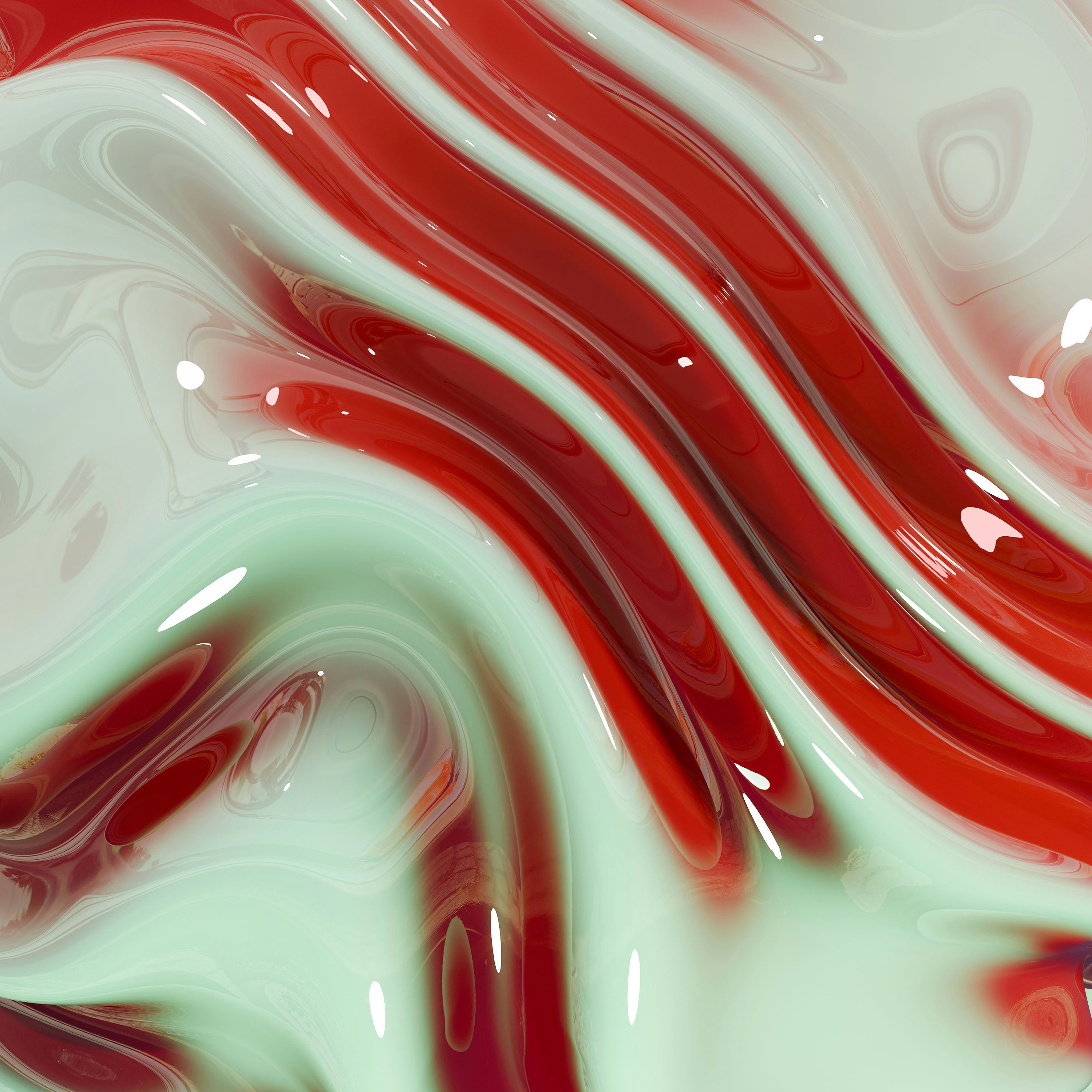 A close up of a red and white liquid photo – Free Digital image Image ...