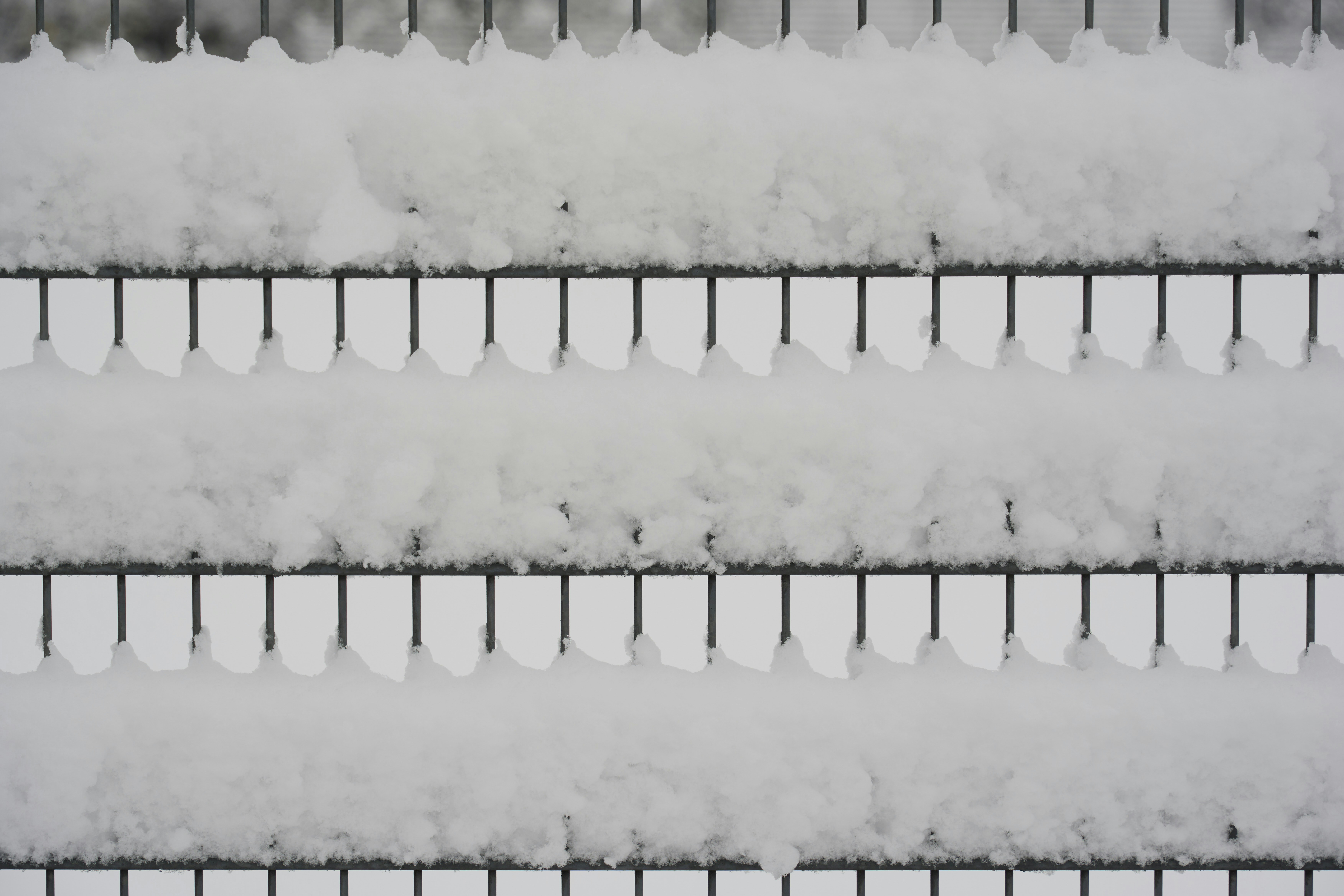 Snow-Ribbon Lines: Quiet Geometry on a Frosted Rail