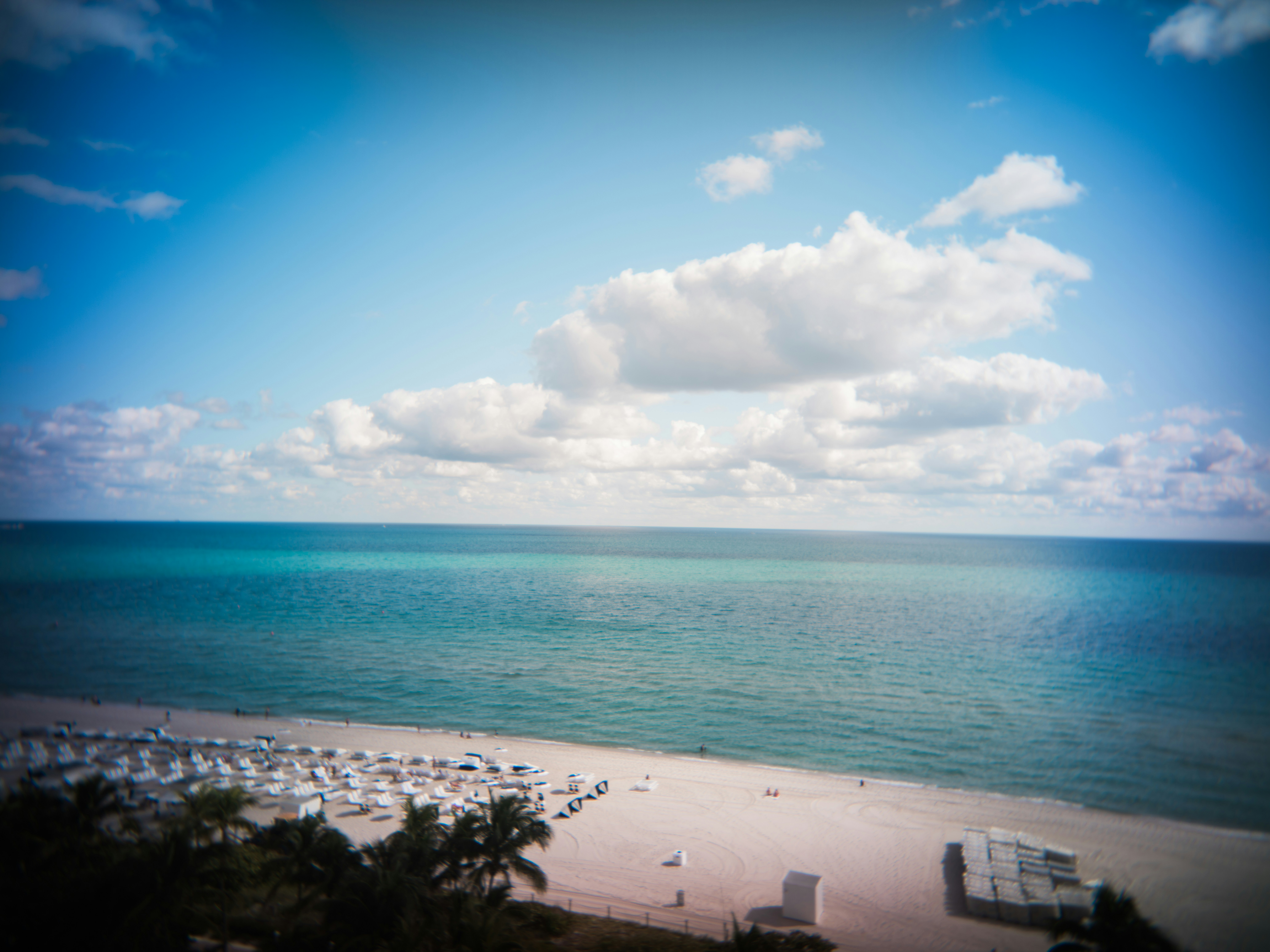 A view of a beach from a high point of view photo – Free Beach Image on ...