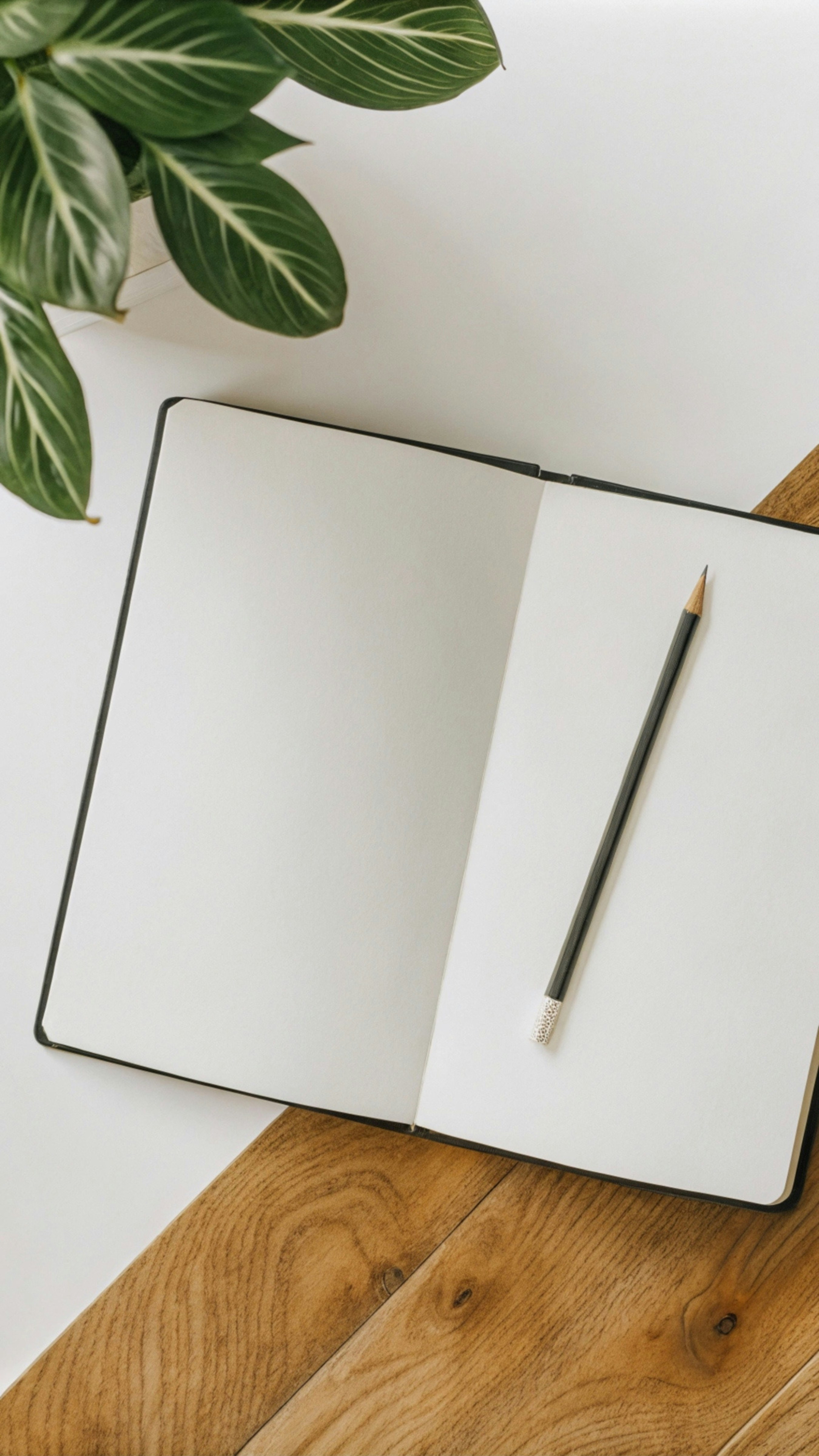 An open notebook with a pen on top of it photo – Free Wallpaper Image ...