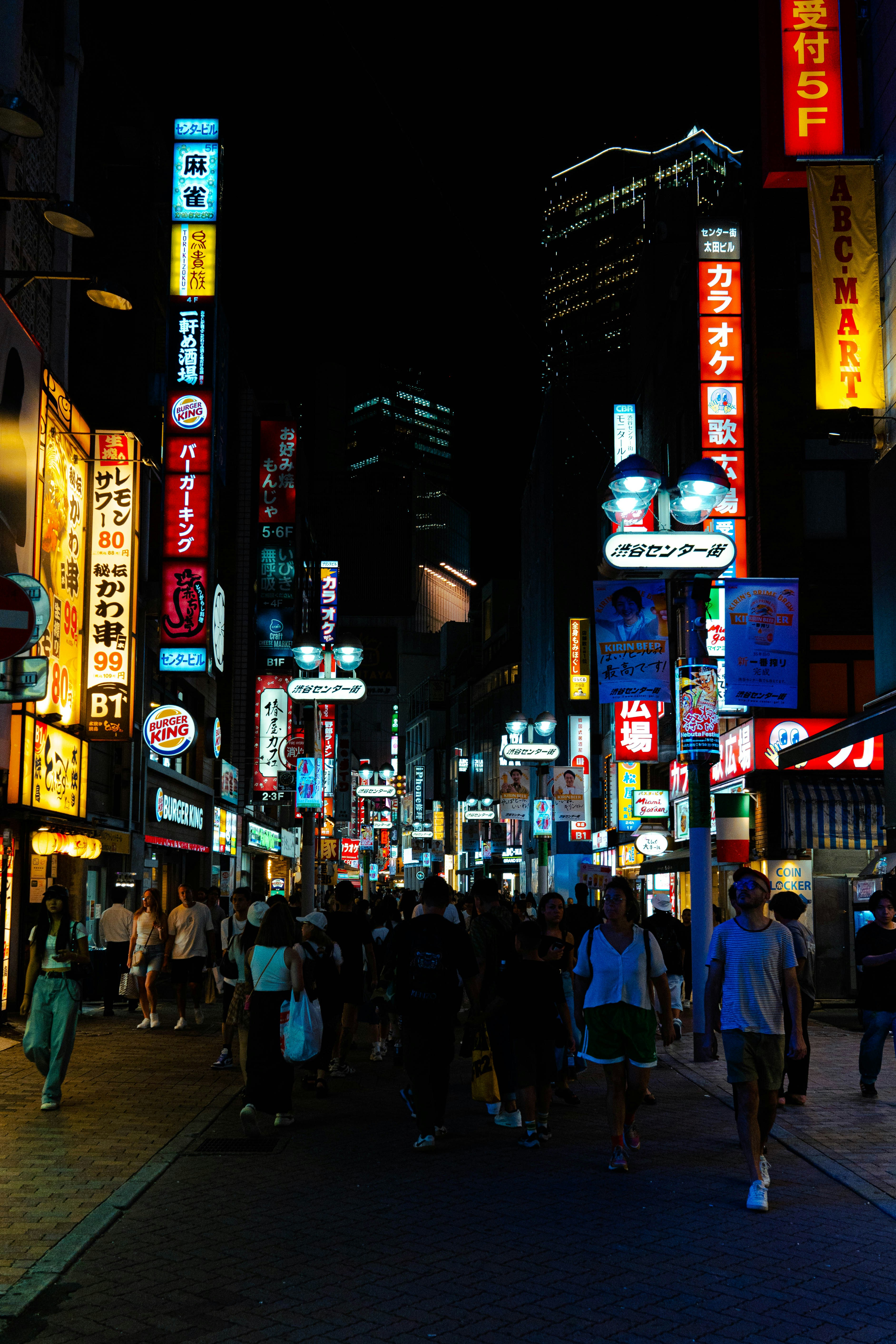 A city street filled with lots of neon signs photo – Free Nightlife ...