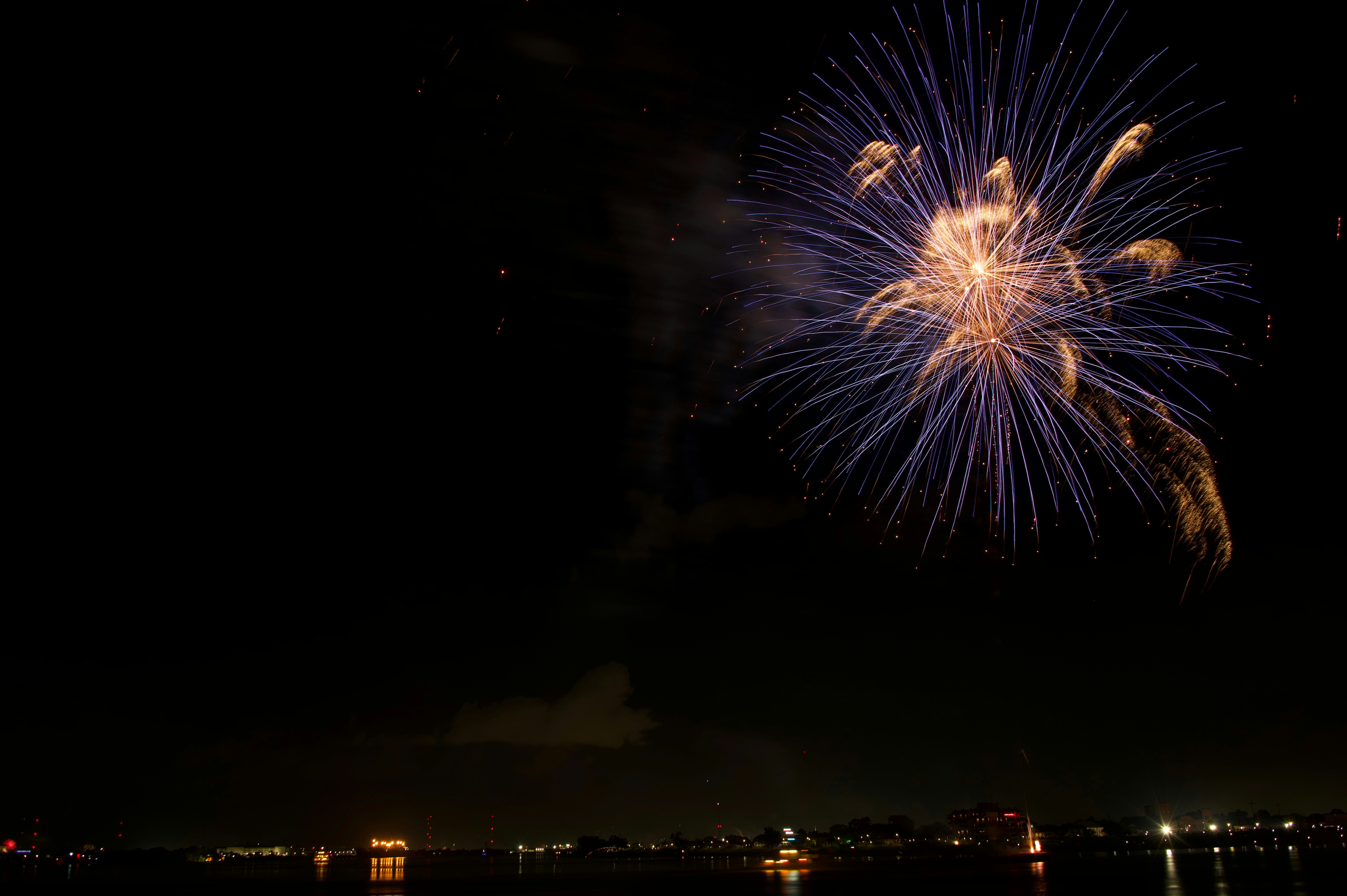 A colorful fireworks display in the night sky photo – Free Fireworks ...
