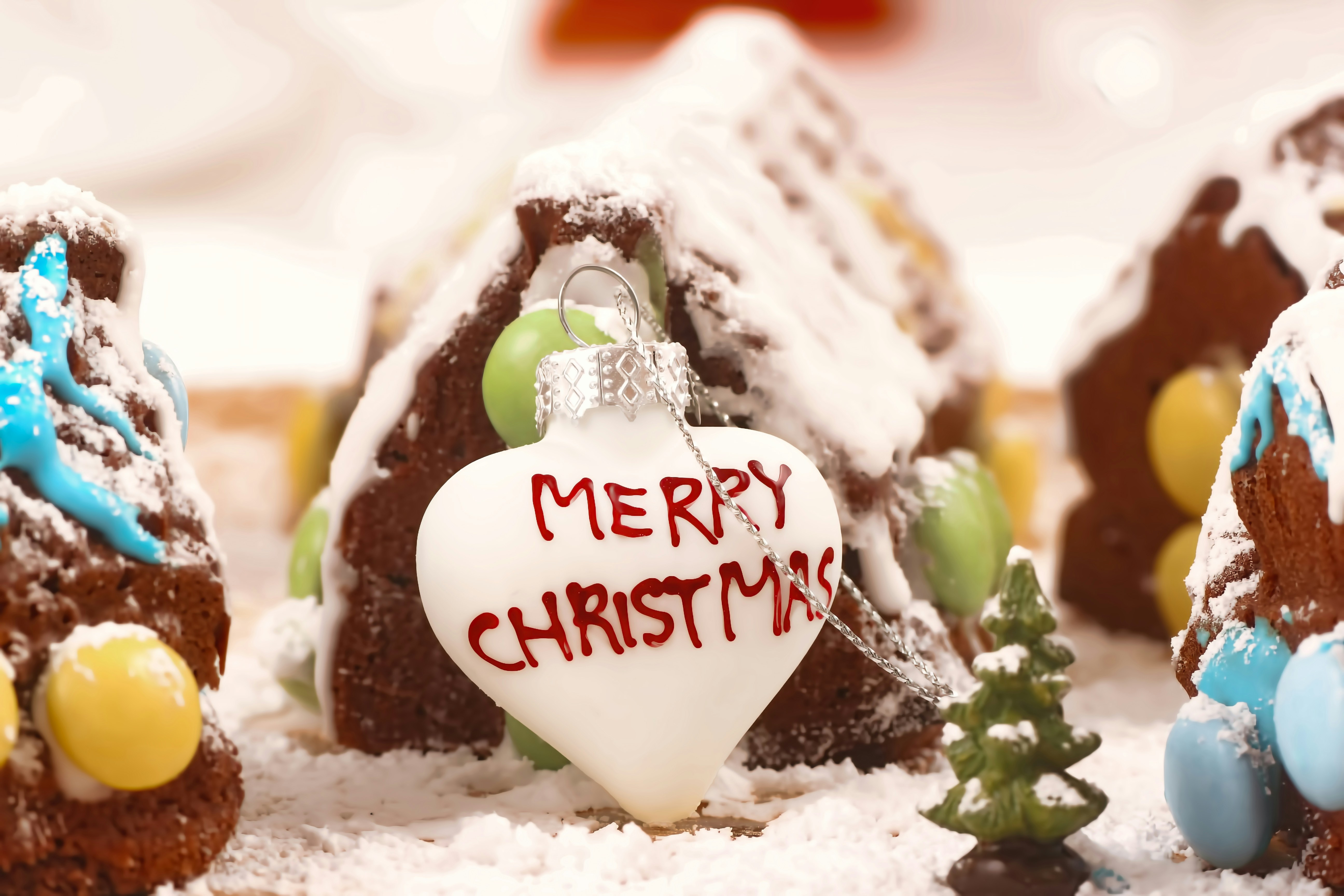 Ornament at Center: A Close-Up of Sugar-Crusted Christmas Cookies