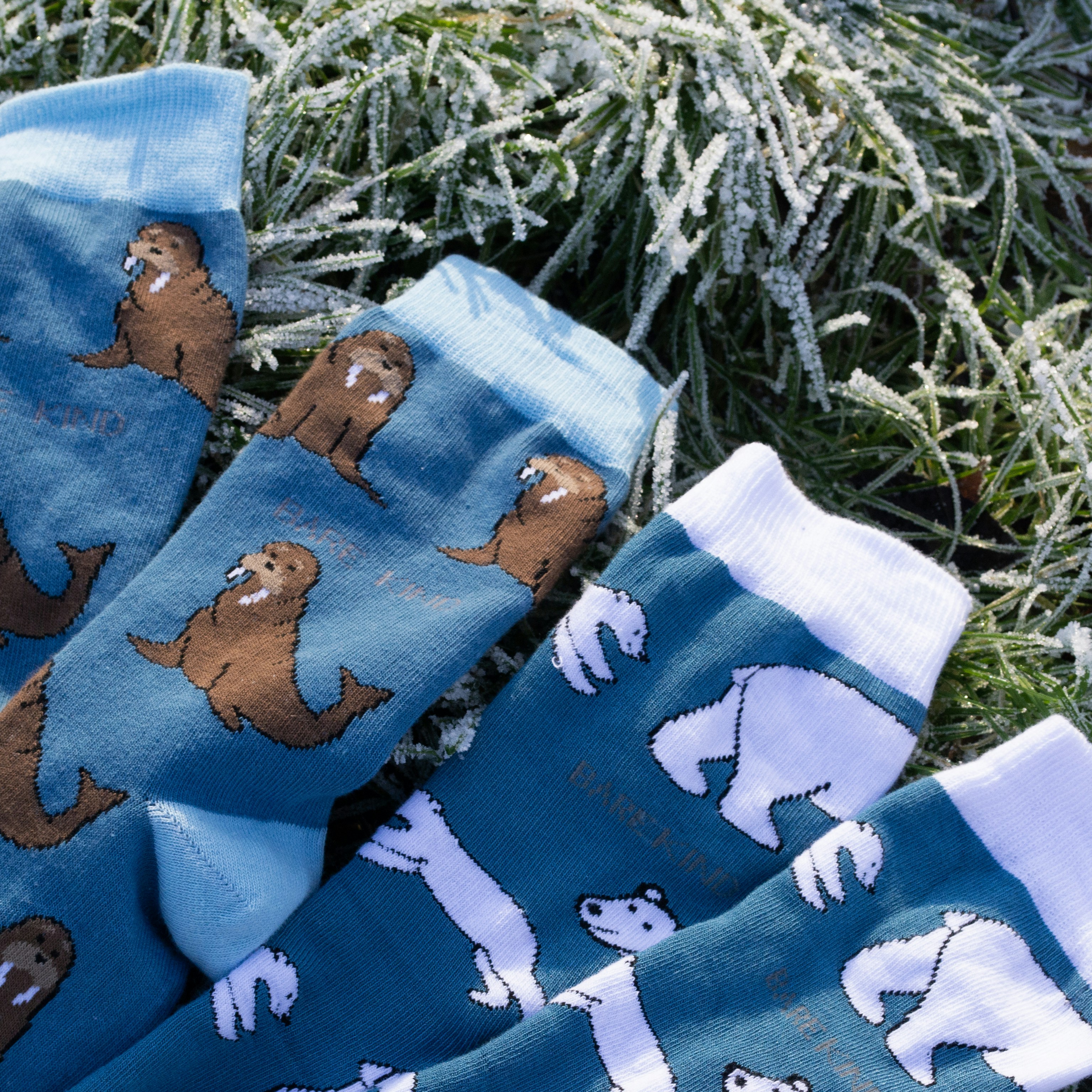 A bunch of socks that are laying on the ground photo – Free Socks Image ...