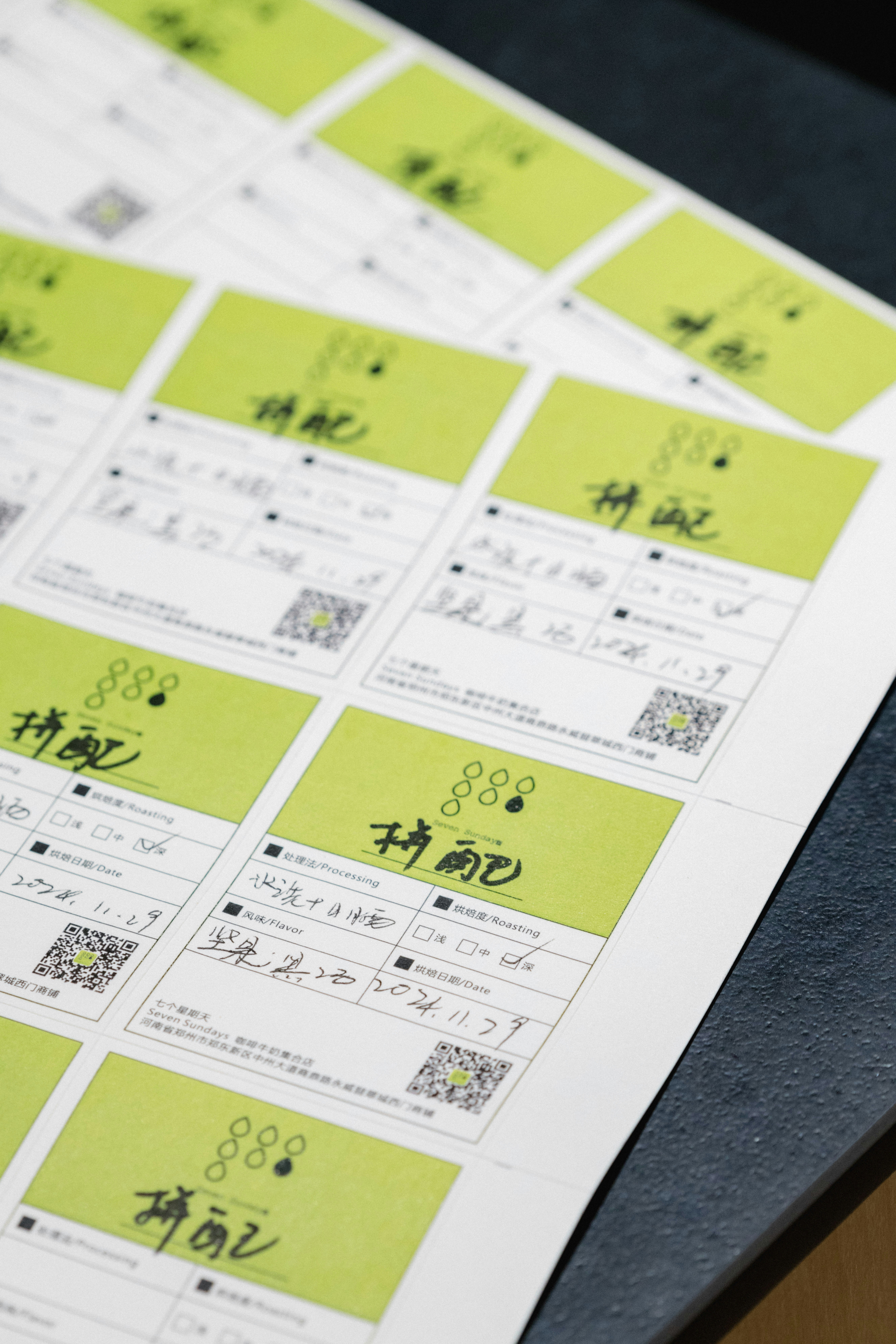 A close up of a piece of paper with writing on it photo – Free Paper ...