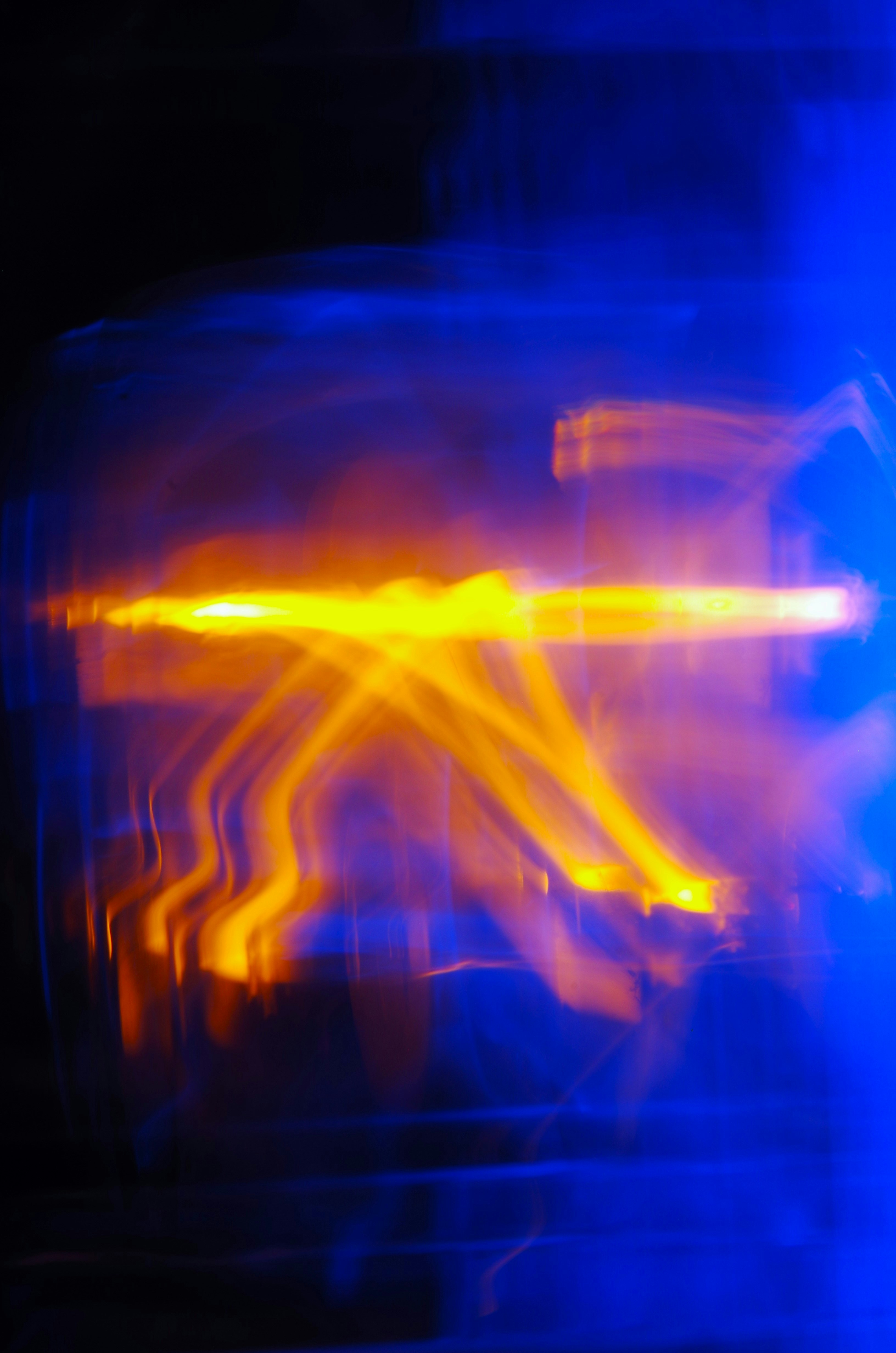 An I C M image of light color and movement