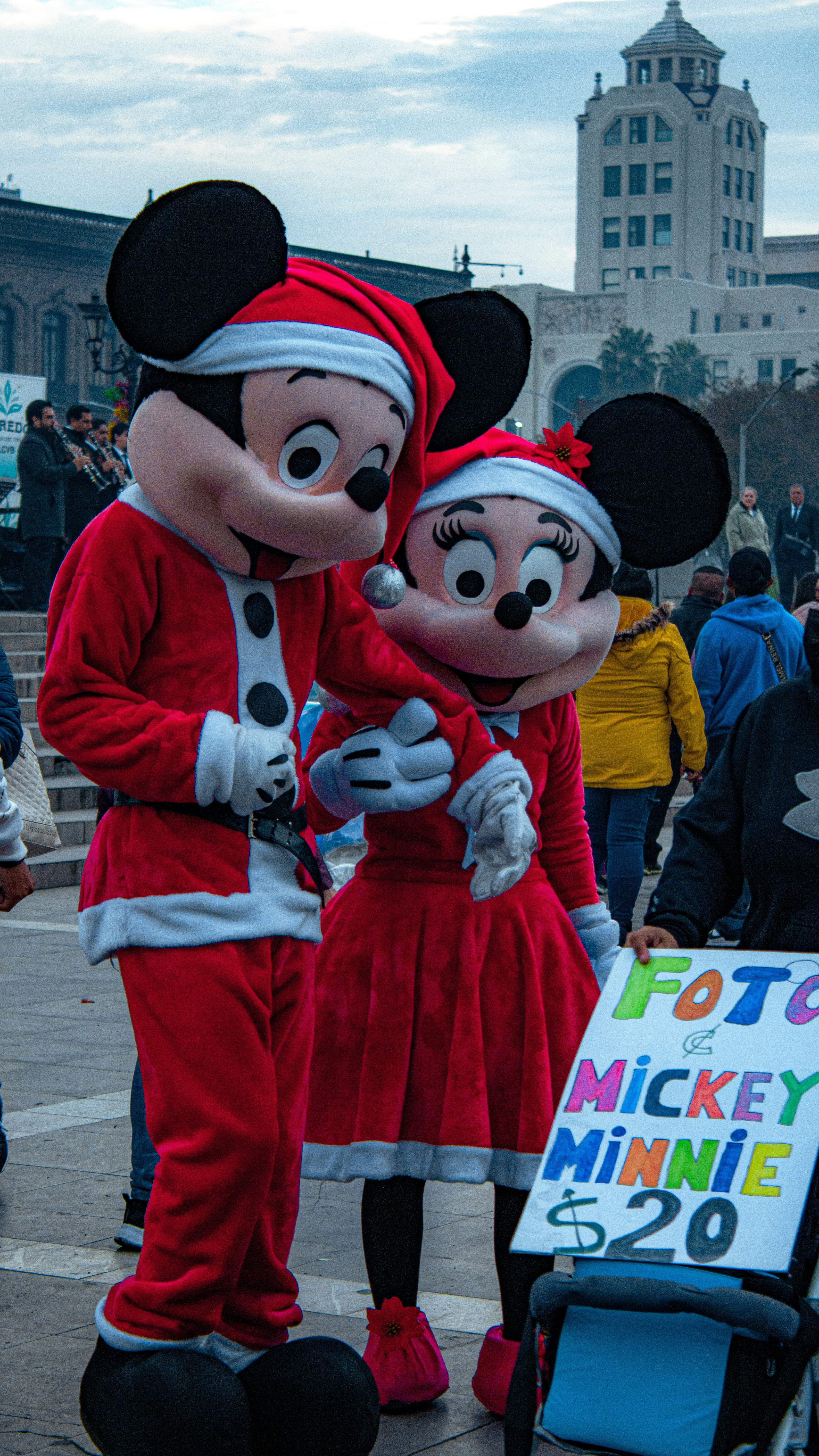 Festive Characters in the Heart of Celebration