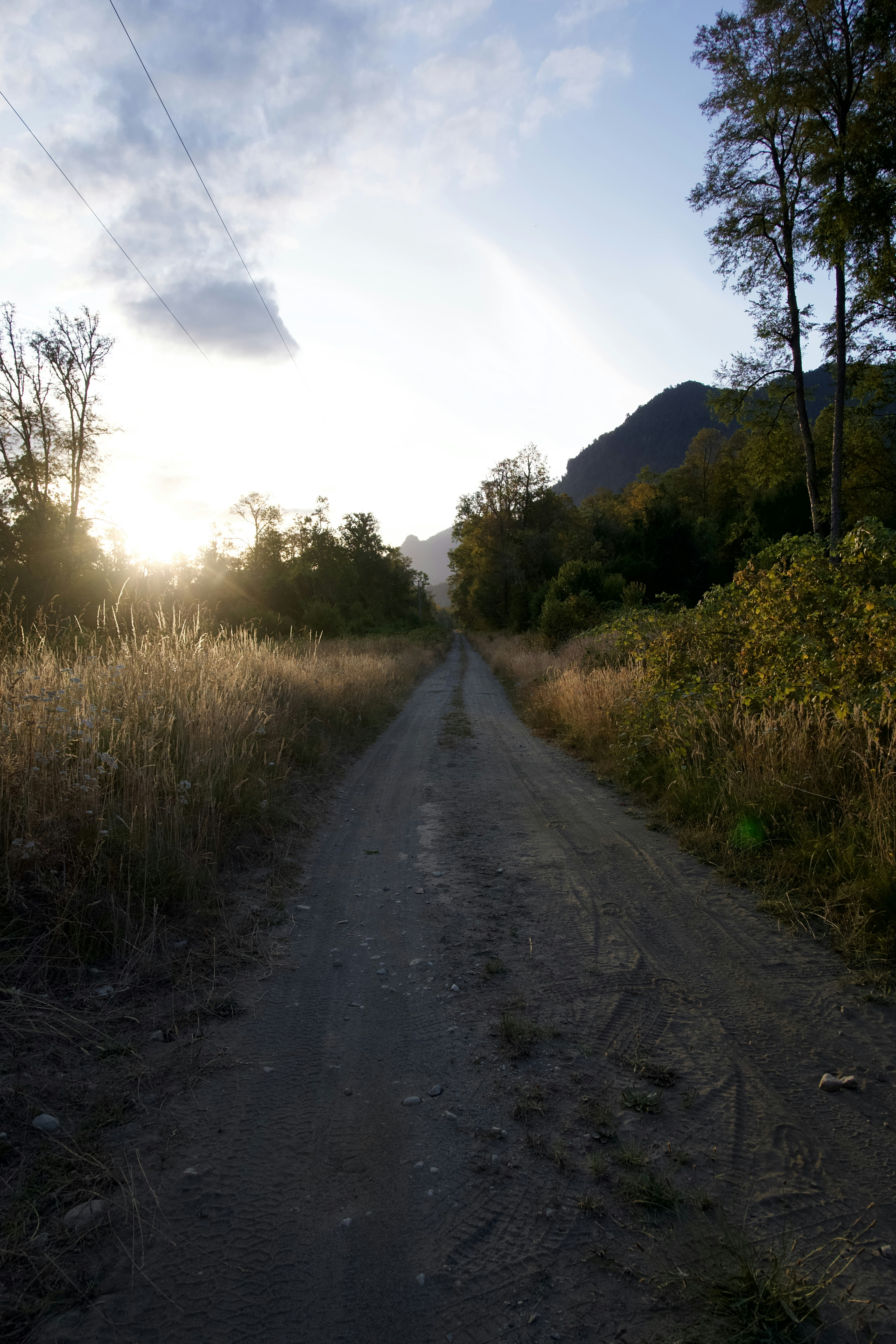Dusty Path to the Sunset Ridge