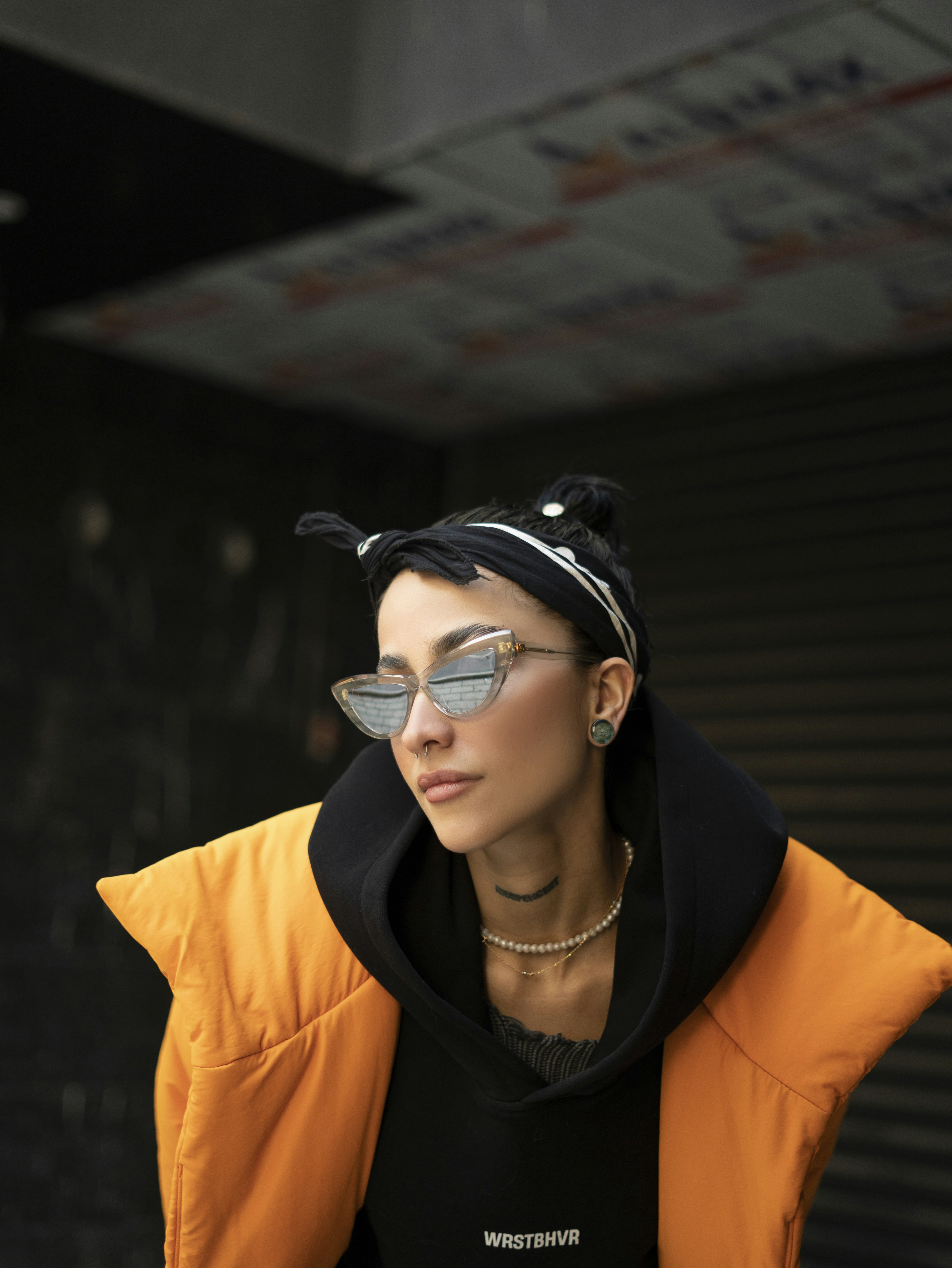 Orange Horizon: A City Portrait of Quiet Confidence